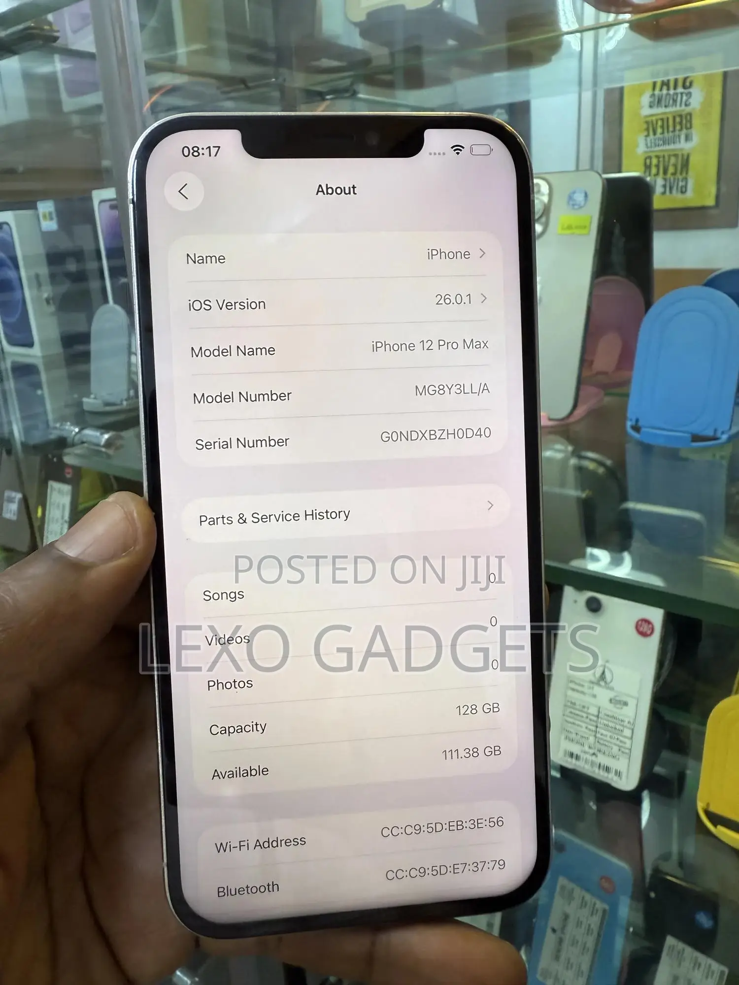 Apple iPhone 12 Pro Max 128 GB White for sale - Lexo Gadgets Price: ₦ ...