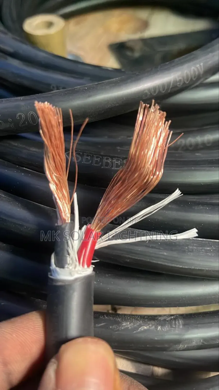 10mm Dc Solar Cable 2core in Warri - Electrical Equipment, Mk Solar ...