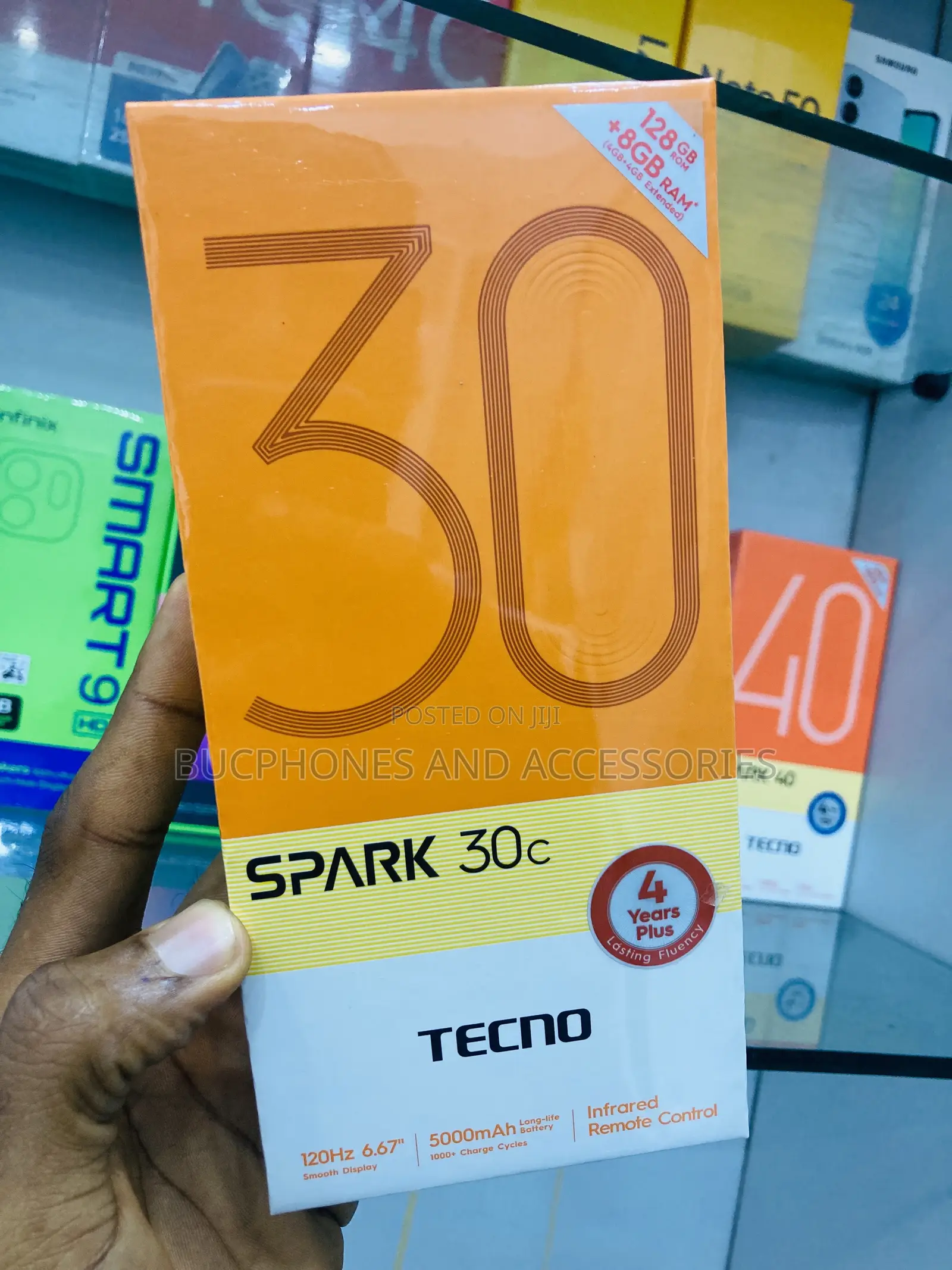 New Tecno Spark 30C 128 GB Black in Owerri - Mobile Phones, Buc Phones ...