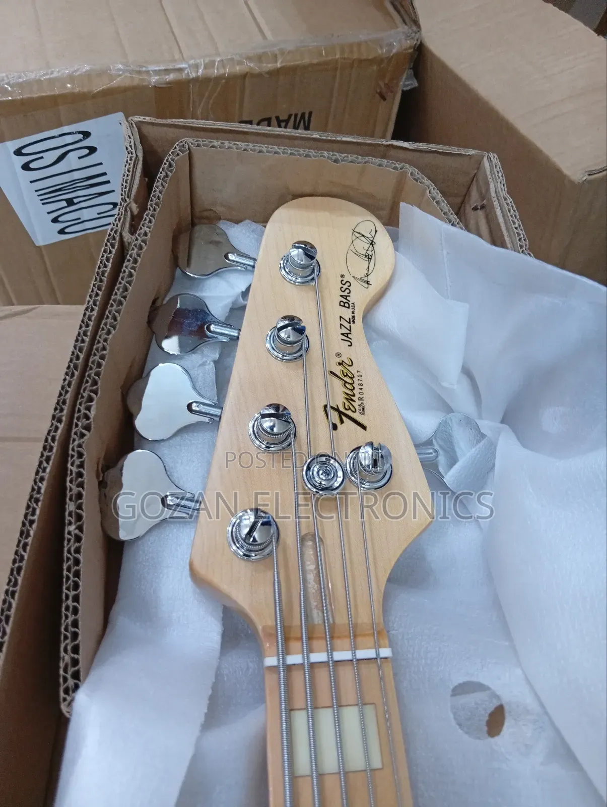 Five String Active Bass Guitar Fender Jazz in Ojo - Musical Instruments ...