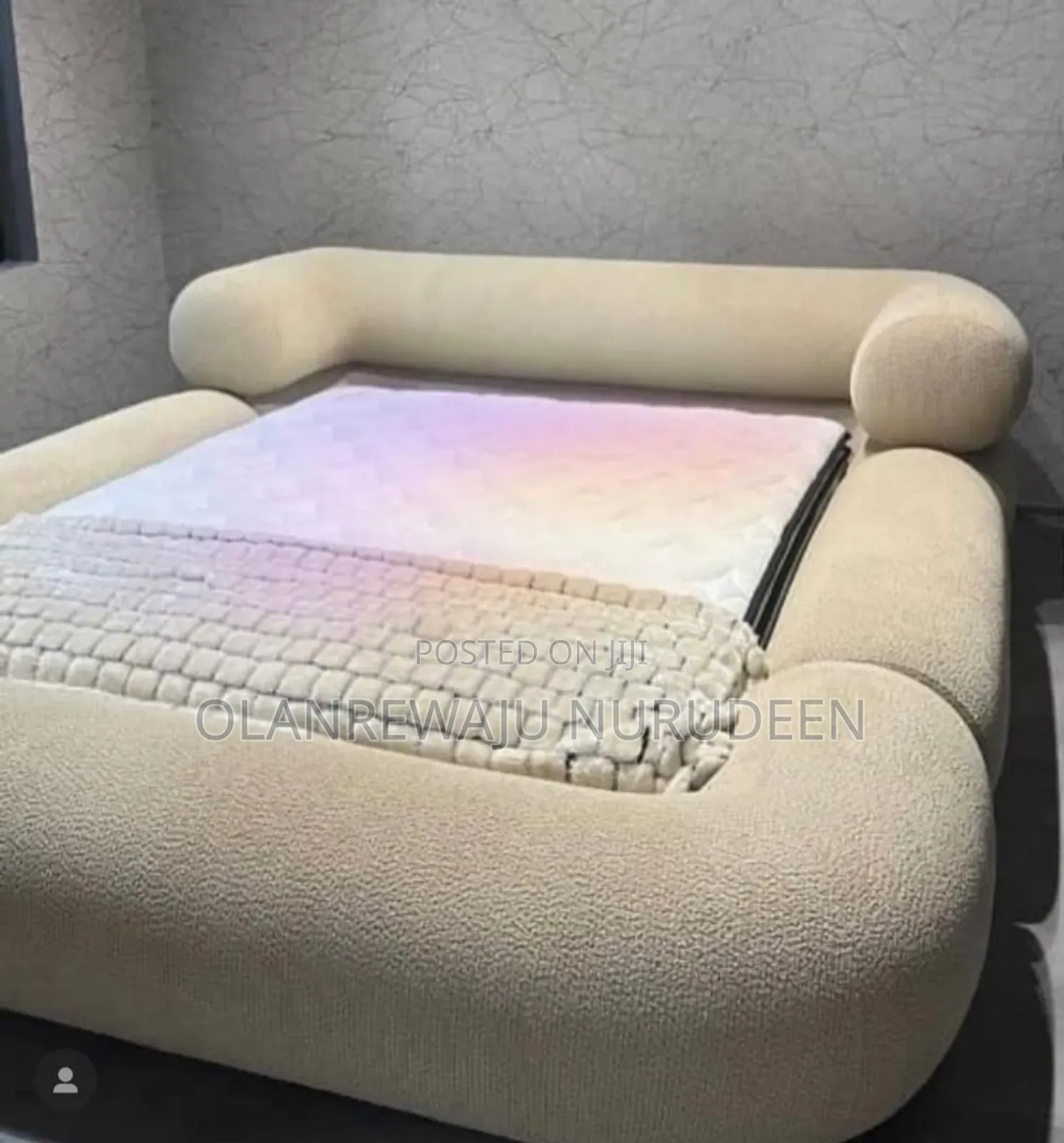 Round 6by6 Bed Frame in Ajah - Furniture, Al-nur Furniture And Interior ...