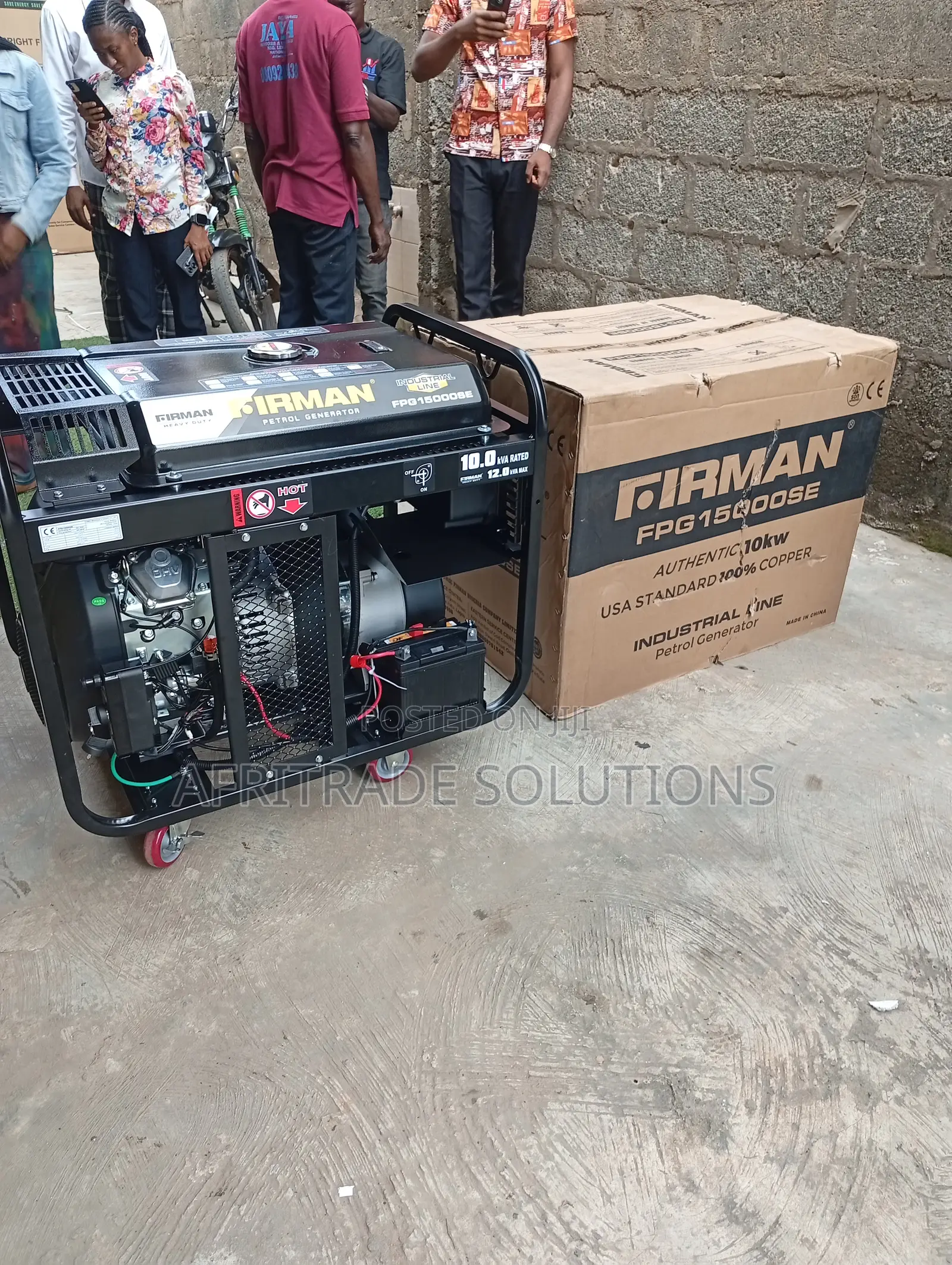 Firman 10kw Diesel Generator – Automatic Start System in Epe ...