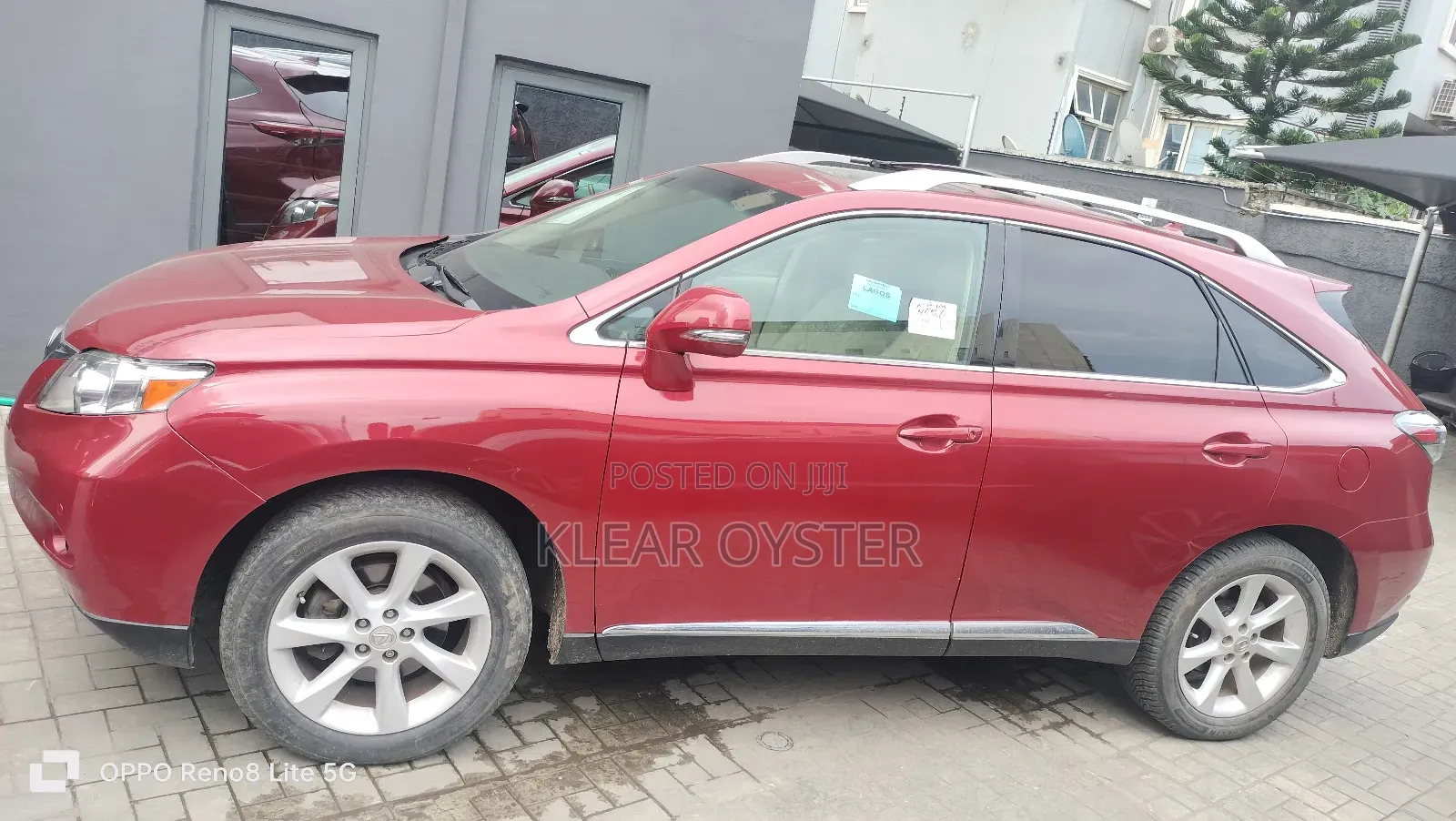 Lexus RX 350 2012 Red in Ikeja - Cars, Klear Oyster | Jiji.ng