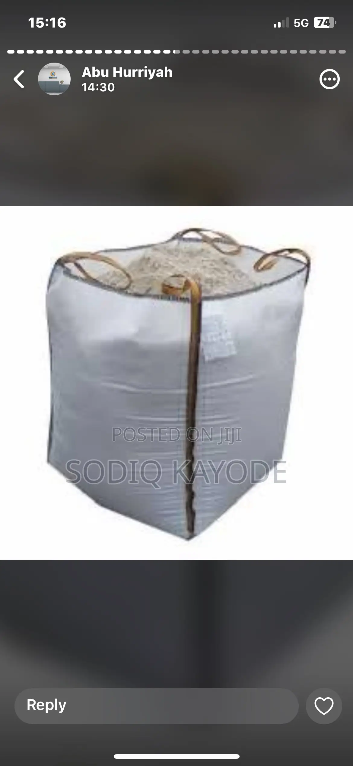 Jumbo Bag(Fibc) in Lagos Island (Eko) - Other Repair & Construction ...