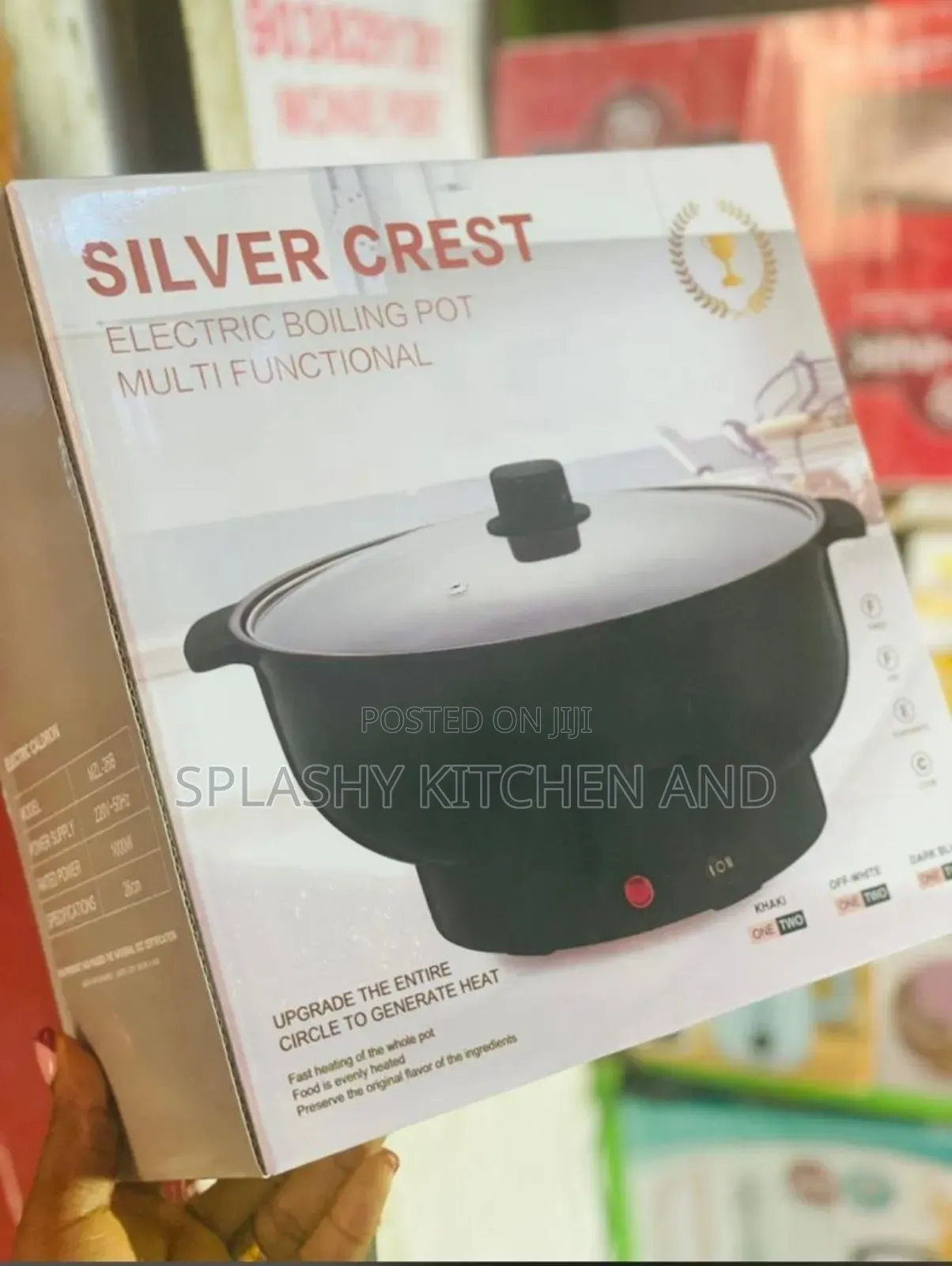 Silver Crest Multifunctional Electric Boiling Pot/Cooker in Lagos Island (Eko) - Kitchen ...