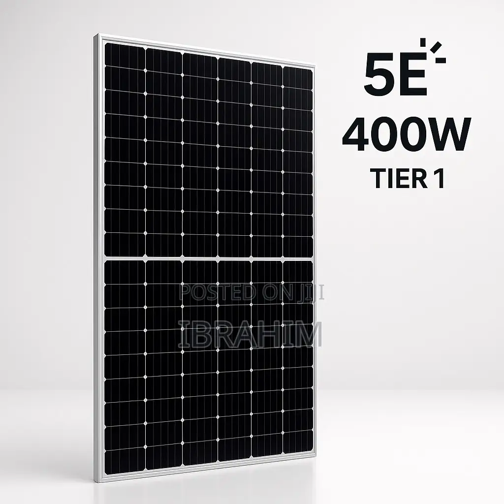 5e Solar — Premium 400w Tier-1 Solar Panel (High Efficiency | Long Pan ...
