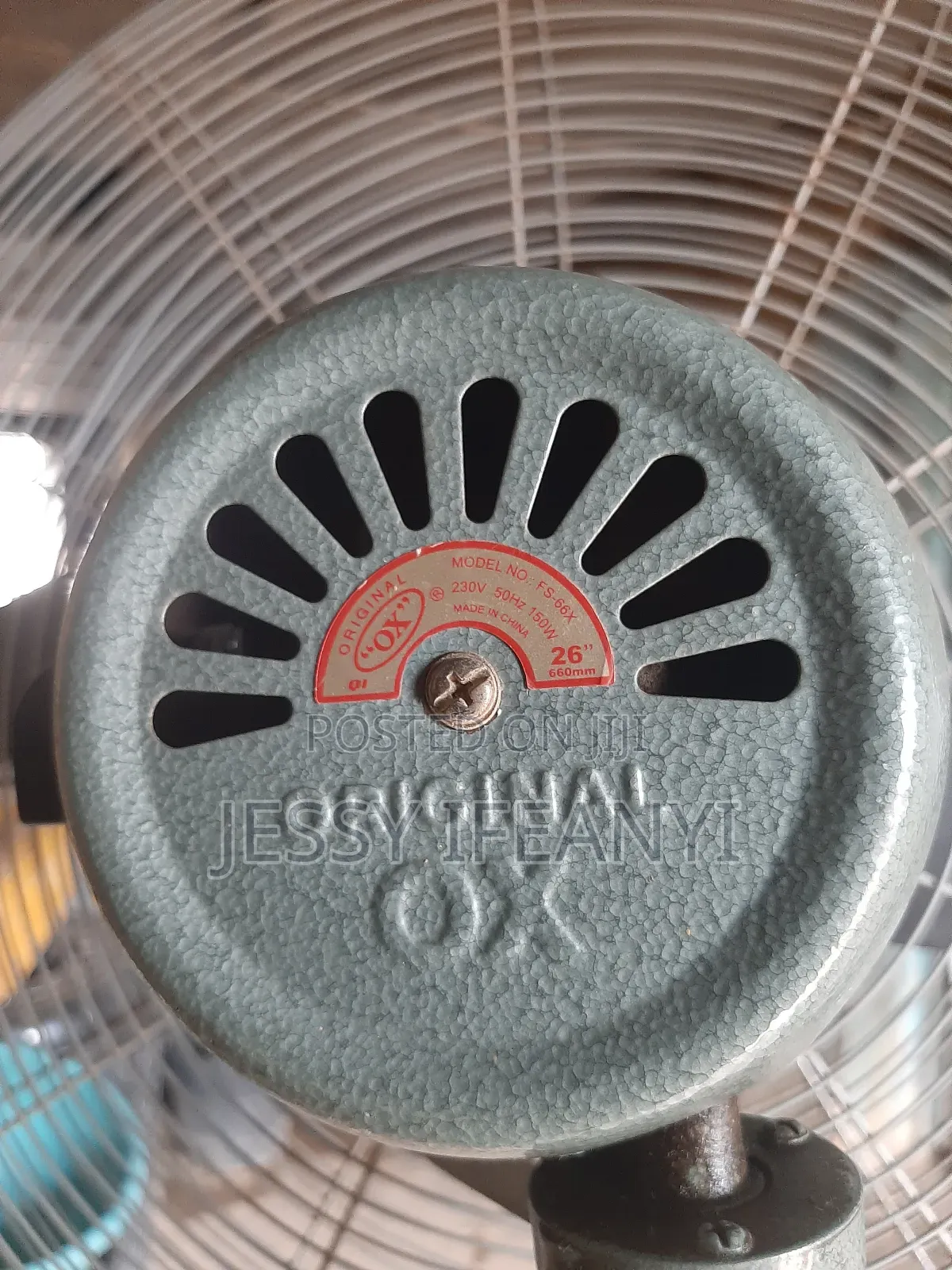Original Coper Wire Ox Fan 26inches,Working Perfectly, No Fault in ...