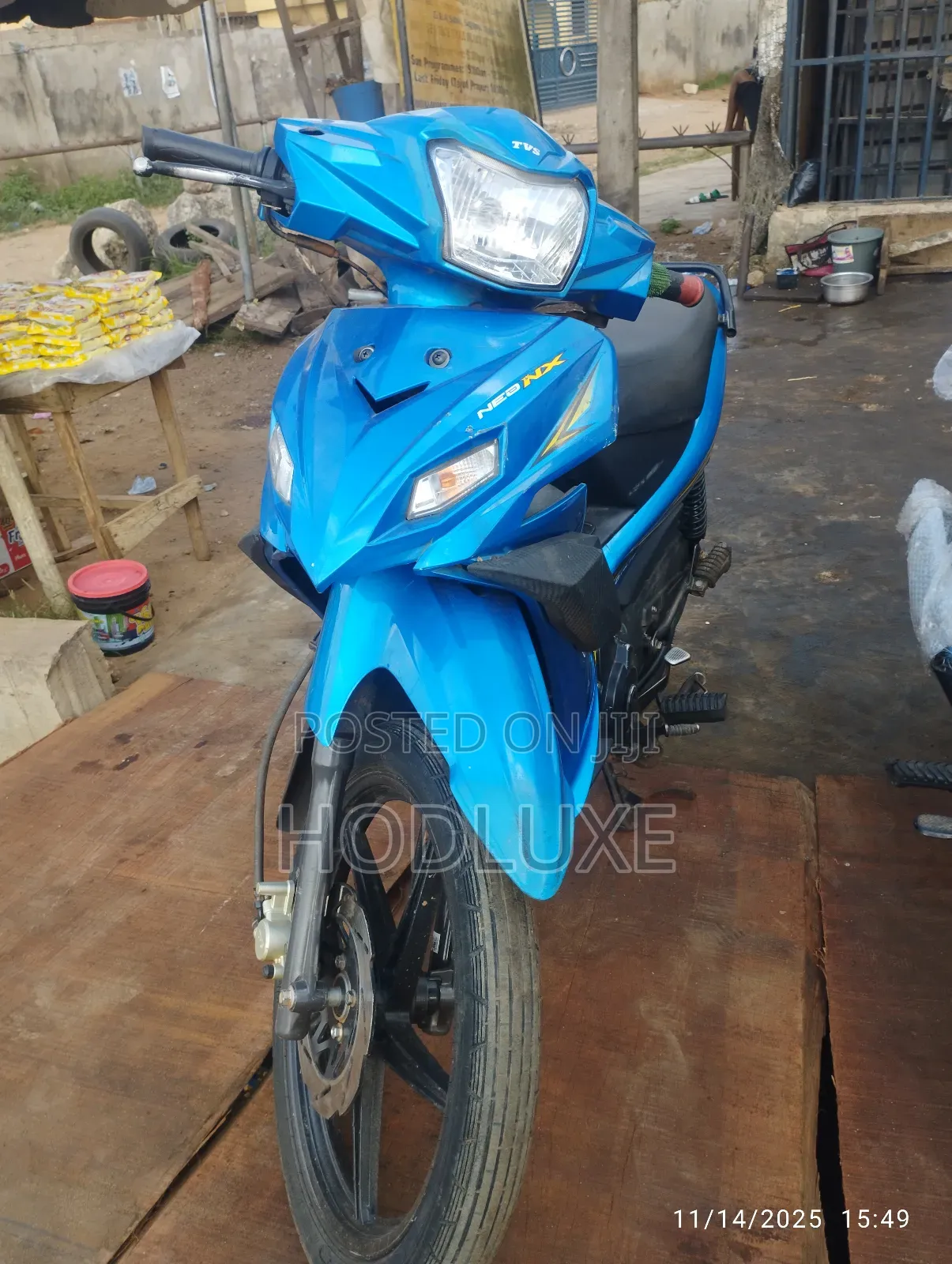 TVS Neo NX 2025 Blue in Sagamu - Motorcycles & Scooters, Barry Job ...