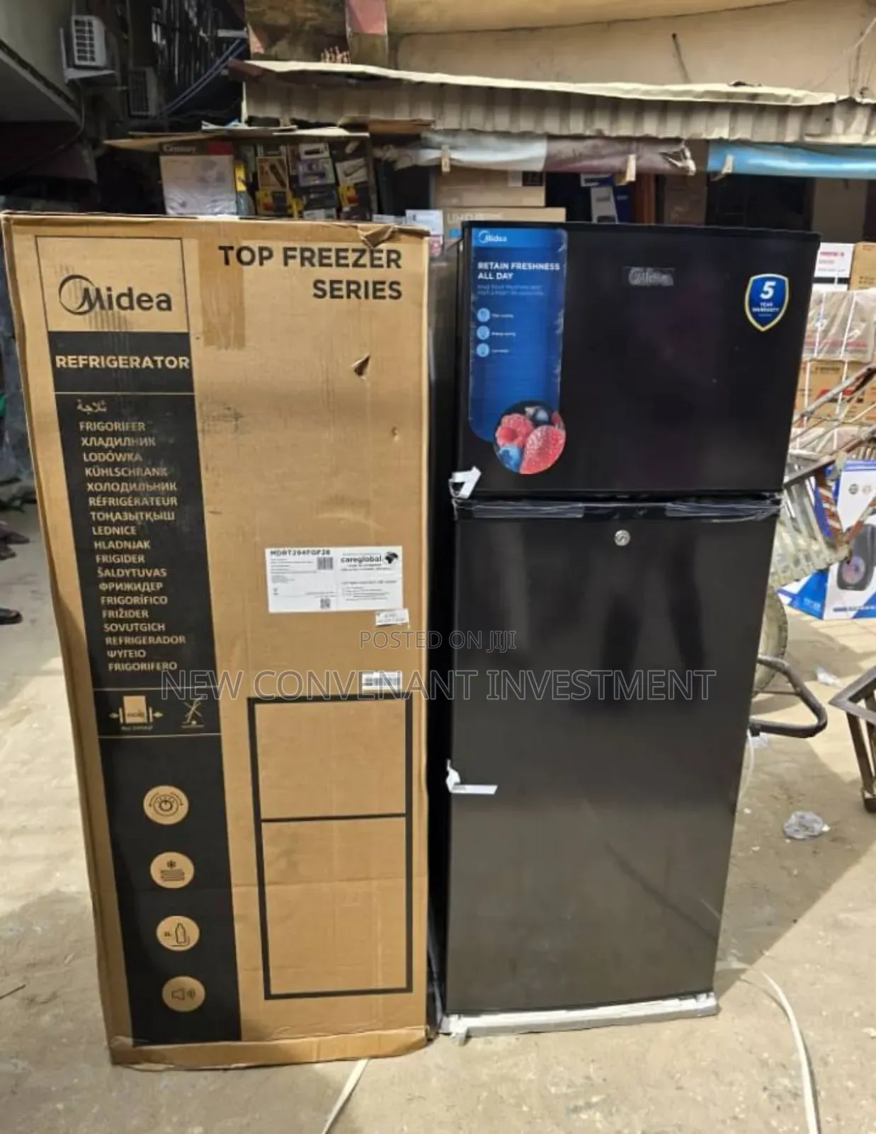 Original Midea Double Fridge Model MDR T294fgf28 in Ojo - Kitchen ...