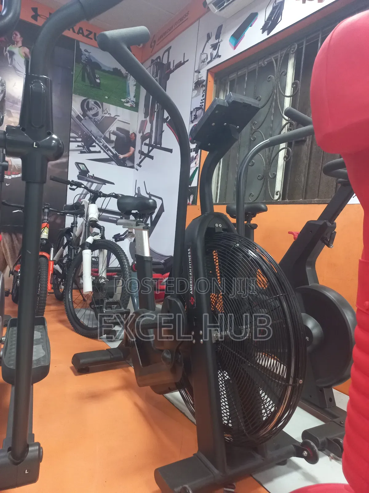 American Fitness Air Bike in Surulere - Sports Equipment, Excel Hub | Jiji.ng