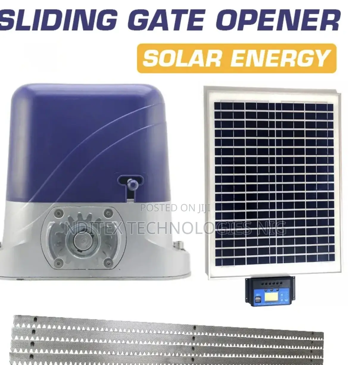 Solar Wi-fi Sliding Gate Operator Machine in Lekki - Electrical ...