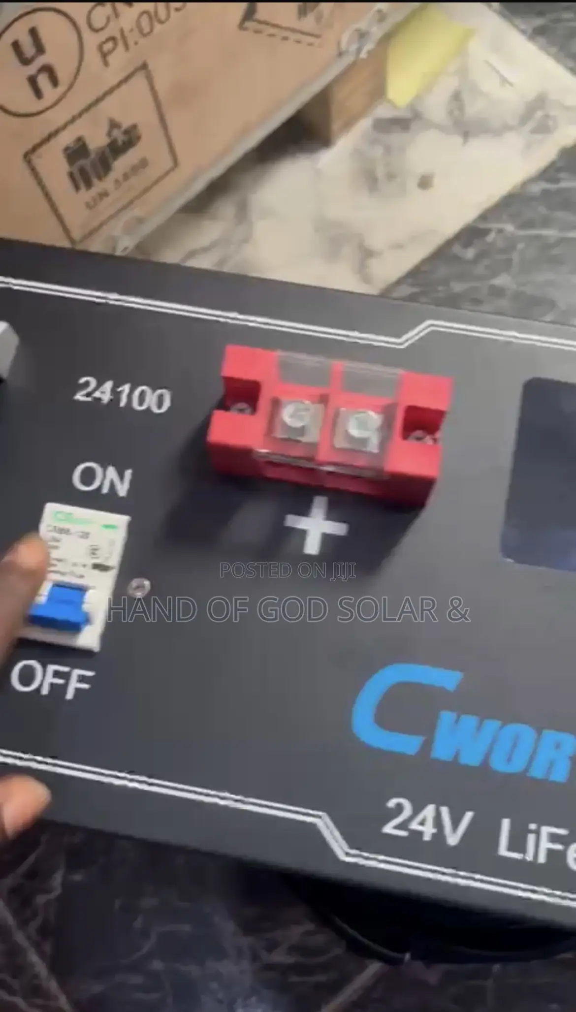 3.8kwh Lithium Battery Now Available In Stock in Ojo - Electrical Equipment, Hand Of God Solar ...