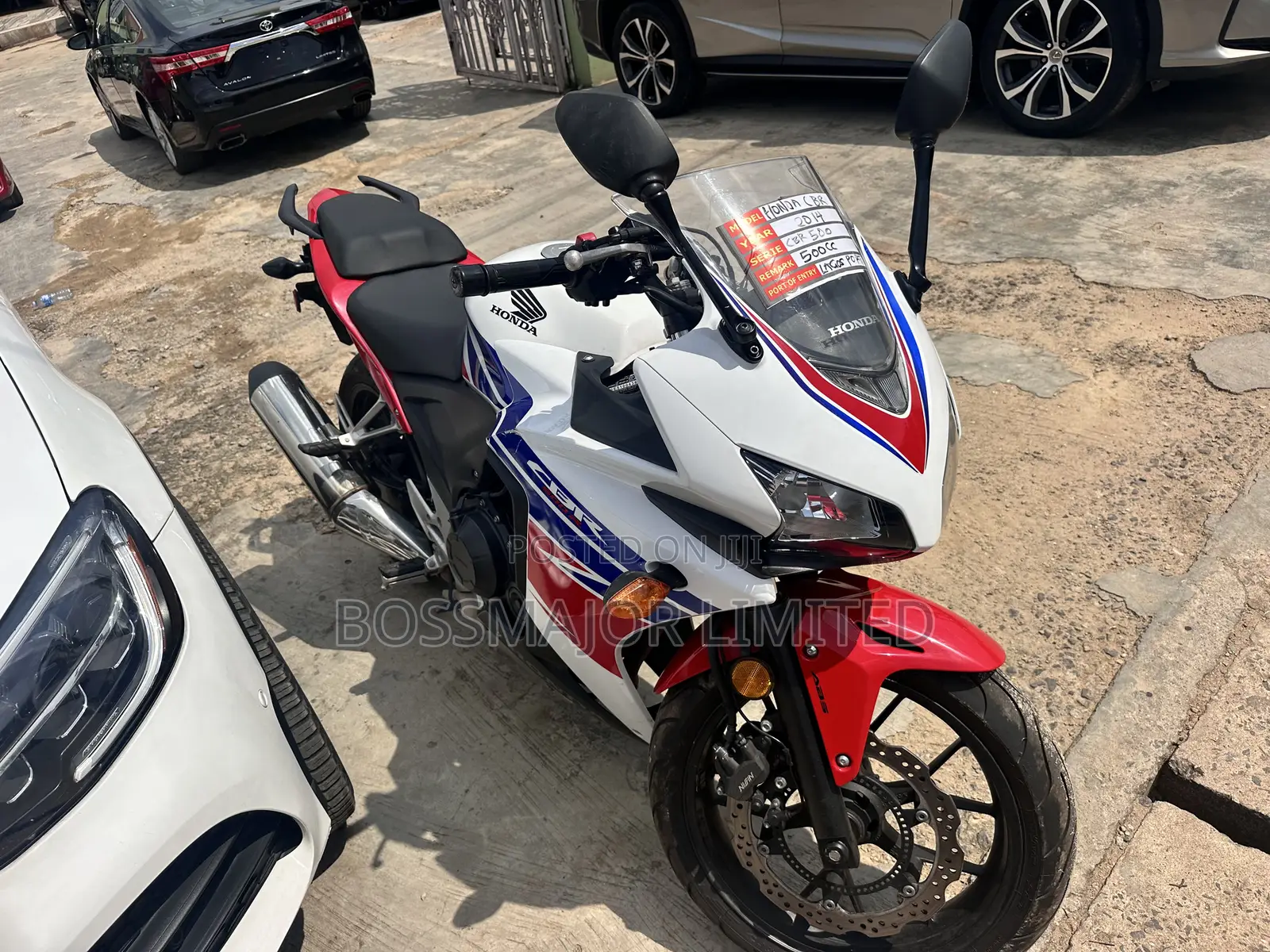 Honda CBR 2014 White in Agege - Motorcycles & Scooters, Bossmajor Autos ...