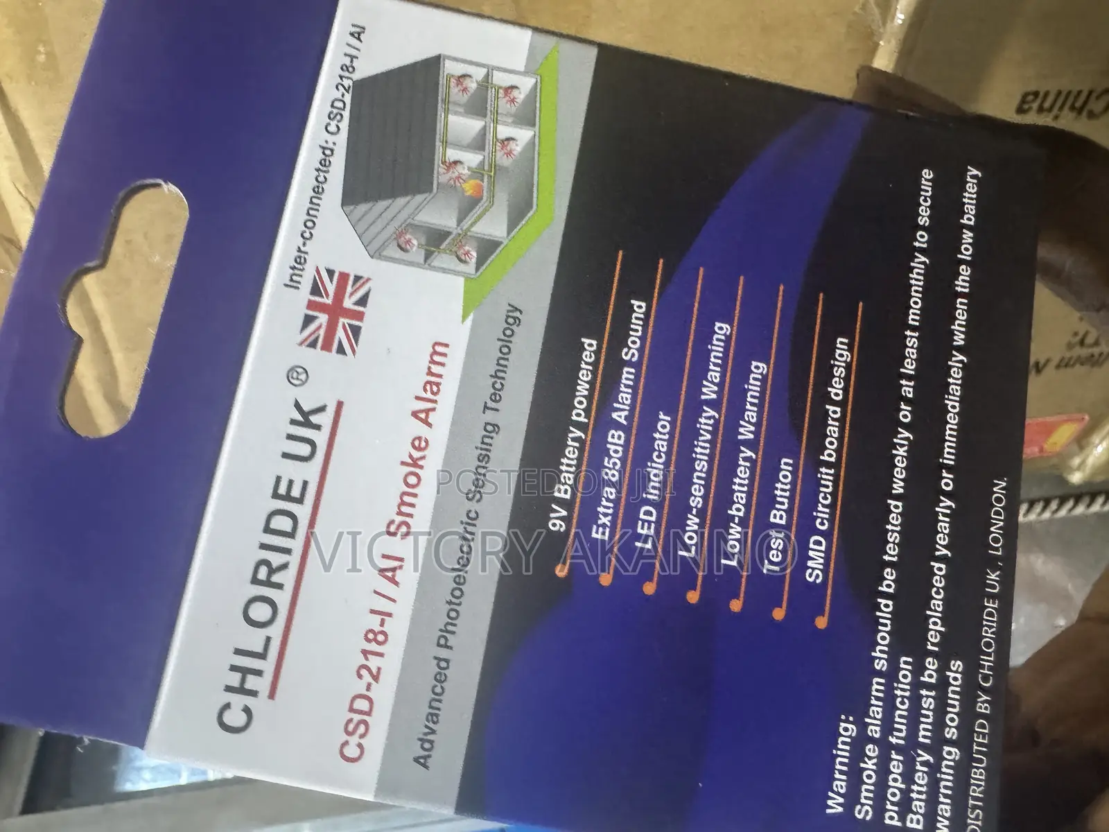 Smoke Detector in Ikeja - Security & Surveillance, Victory Akanno | Jiji.ng