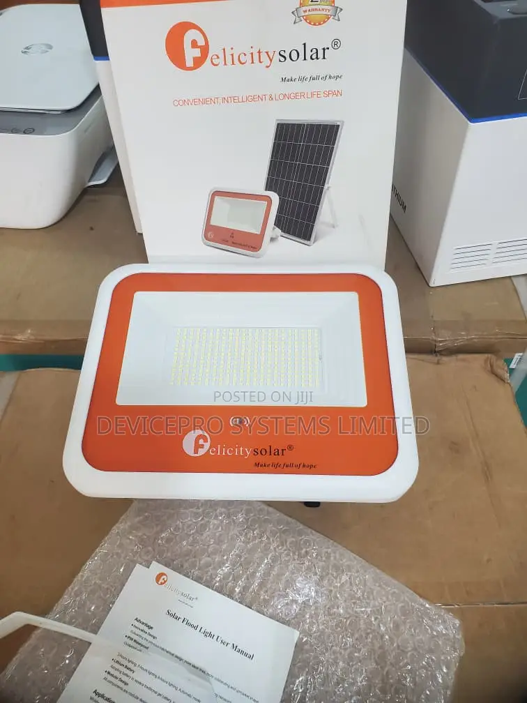 Felicity Flood Light 100w + 35w Solar Panel for sale - Devicepro ...