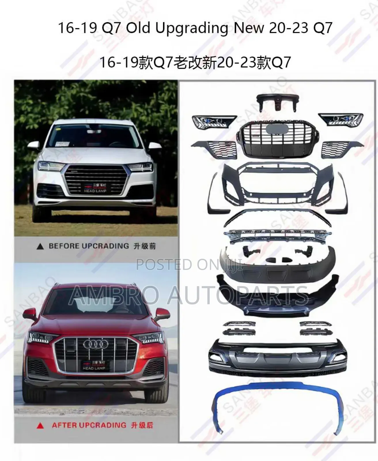 Upgrade Kit Audi Q7 2017-2024 in Mushin - Vehicle Parts & Accessories ...