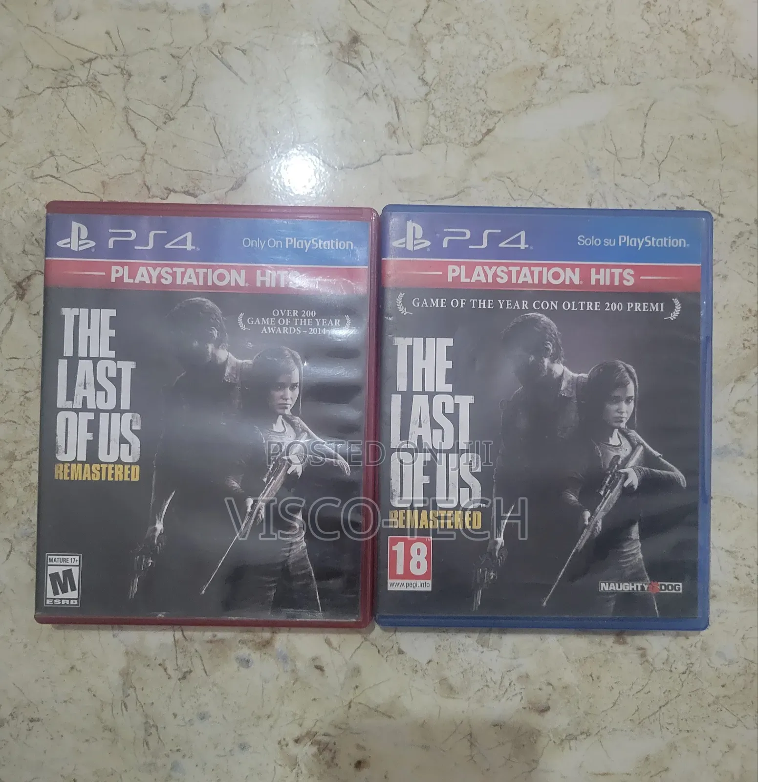 The Last of Us Remastered Ps4 in Ikeja - Video Games, Visco Tech | Jiji.ng