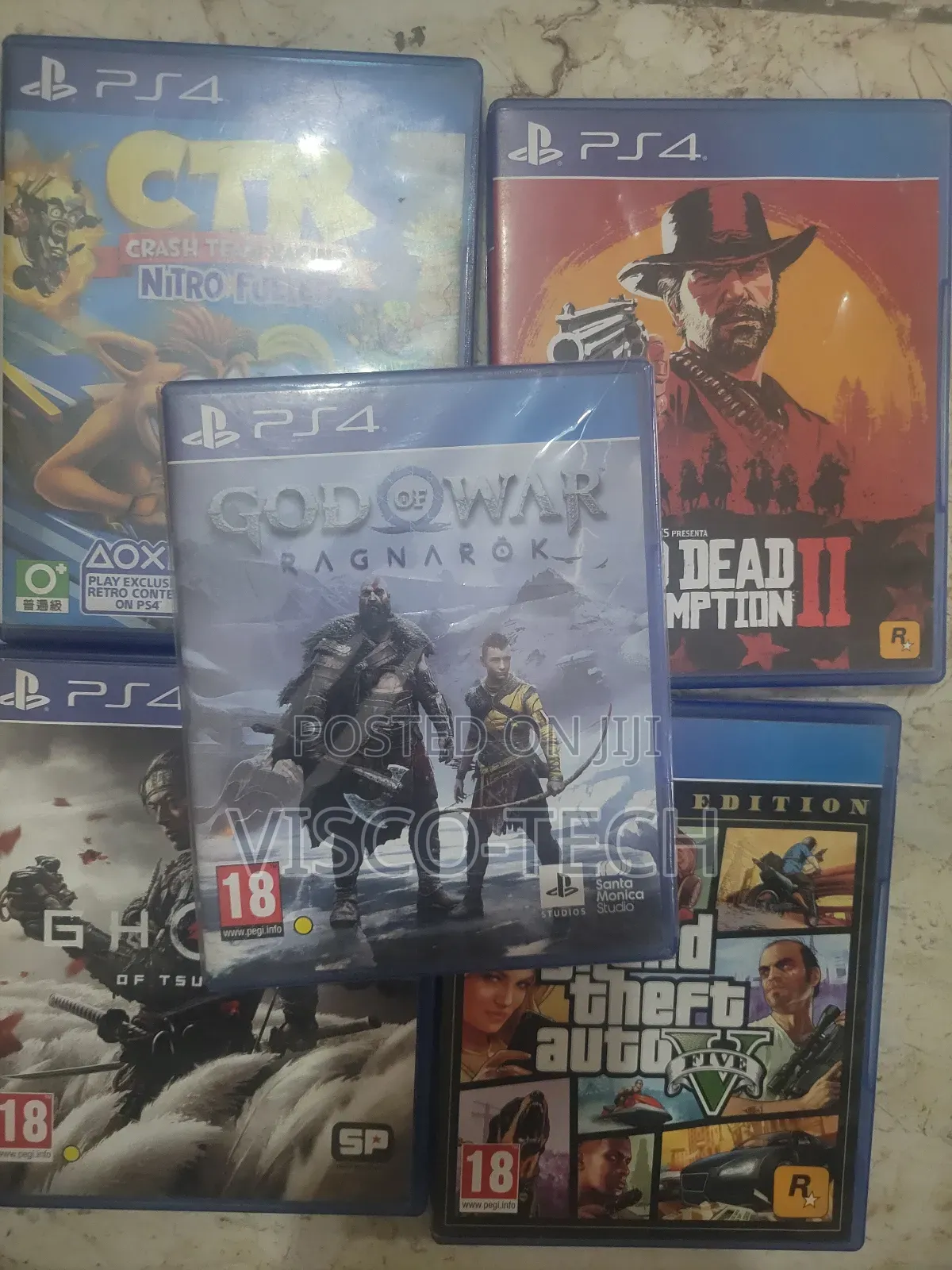 God of War Ragnarok Ps4 in Ikeja - Video Games, Visco Tech | Jiji.ng