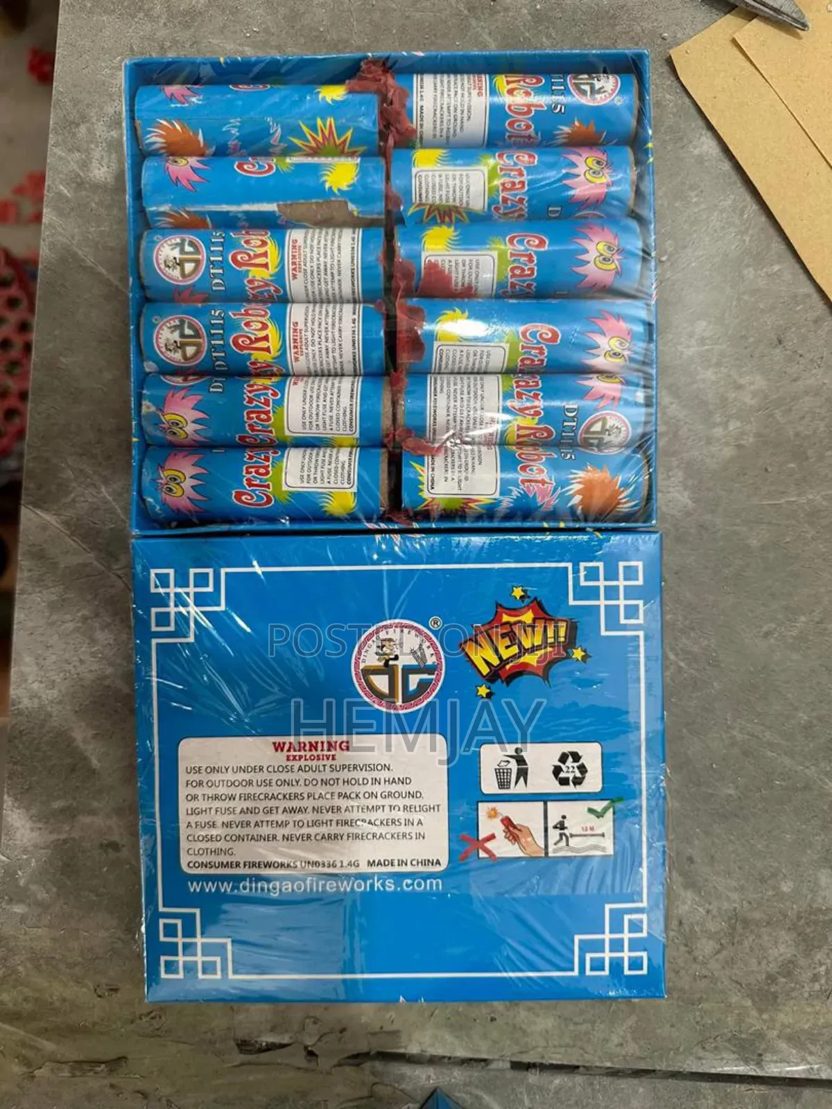 Crazy Robots Bomb "12pcs". Firework. Click to See More in Lagos Island ...