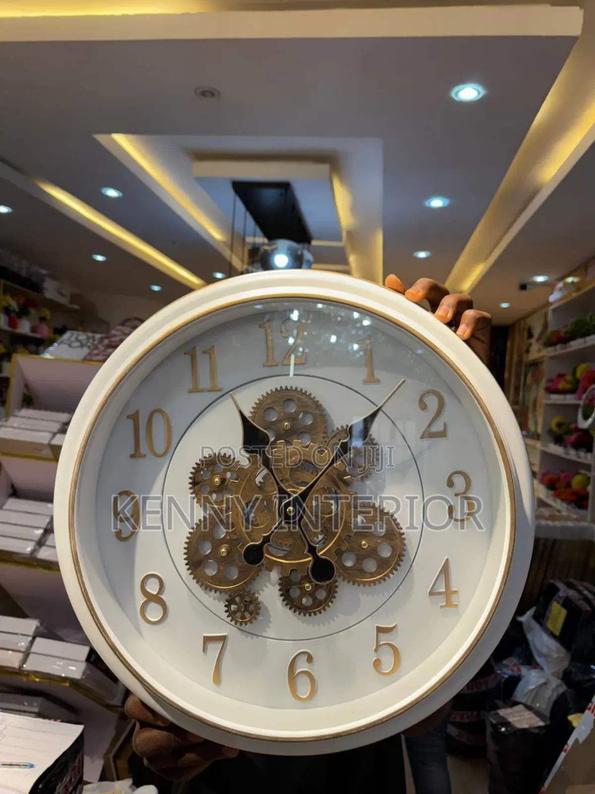 Fany Wall Clock in Yaba - Home Accessories, Kenny Interior | Jiji.ng
