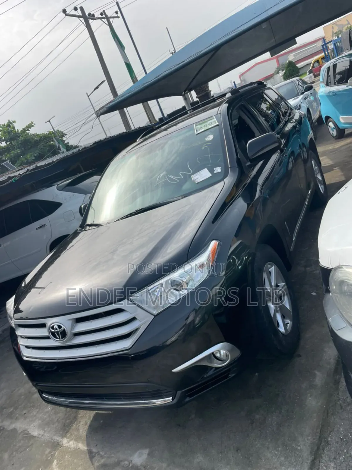 Toyota Highlander SE 2012 Black in Ikeja - Cars, Endee Motors Ltd | Jiji.ng