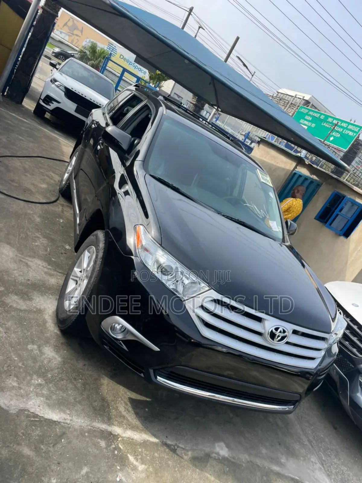 Toyota Highlander SE 2012 Black in Ikeja - Cars, Endee Motors Ltd | Jiji.ng