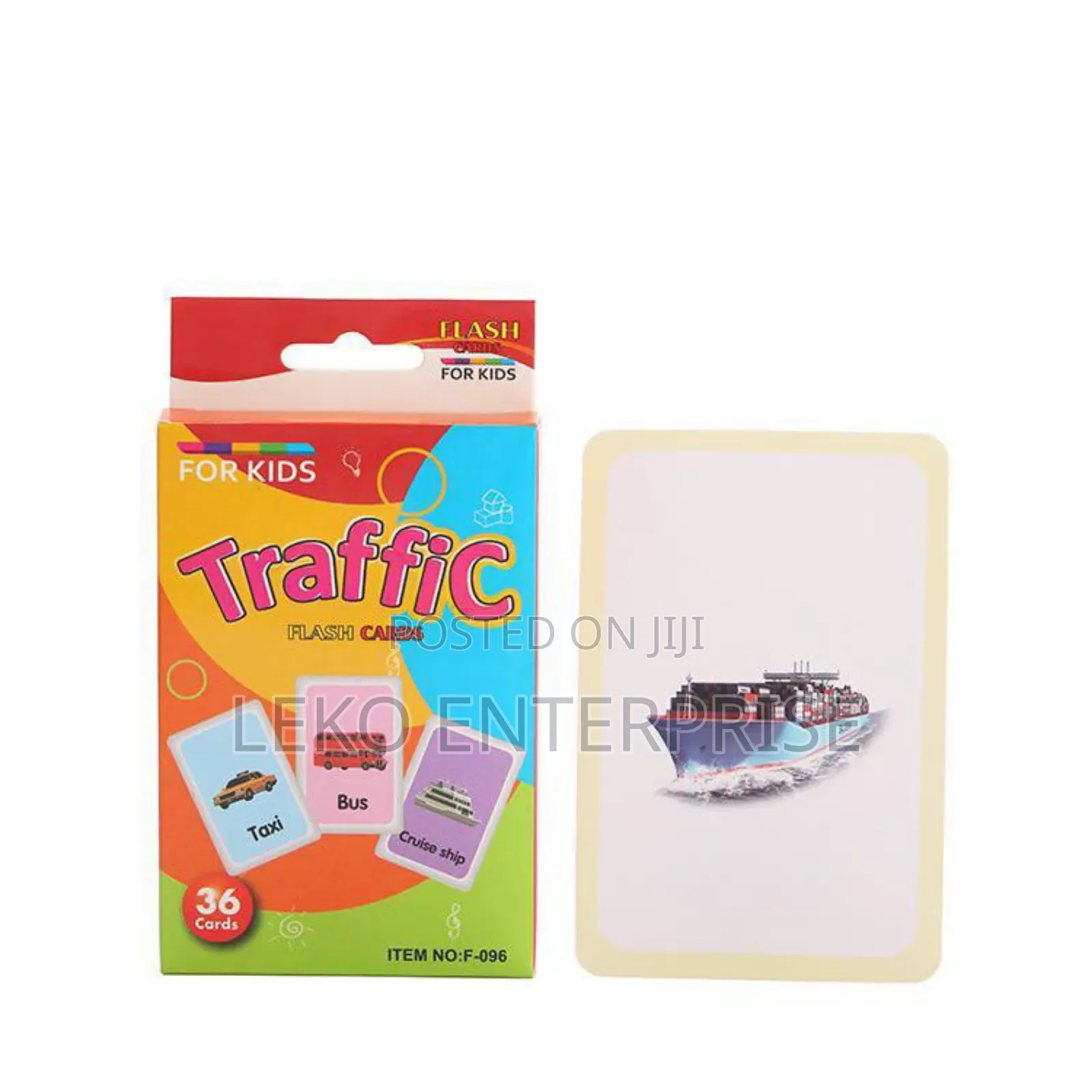 Traffic Means Flash Cards 36pcs in Abule Egba - Books & Table Games ...