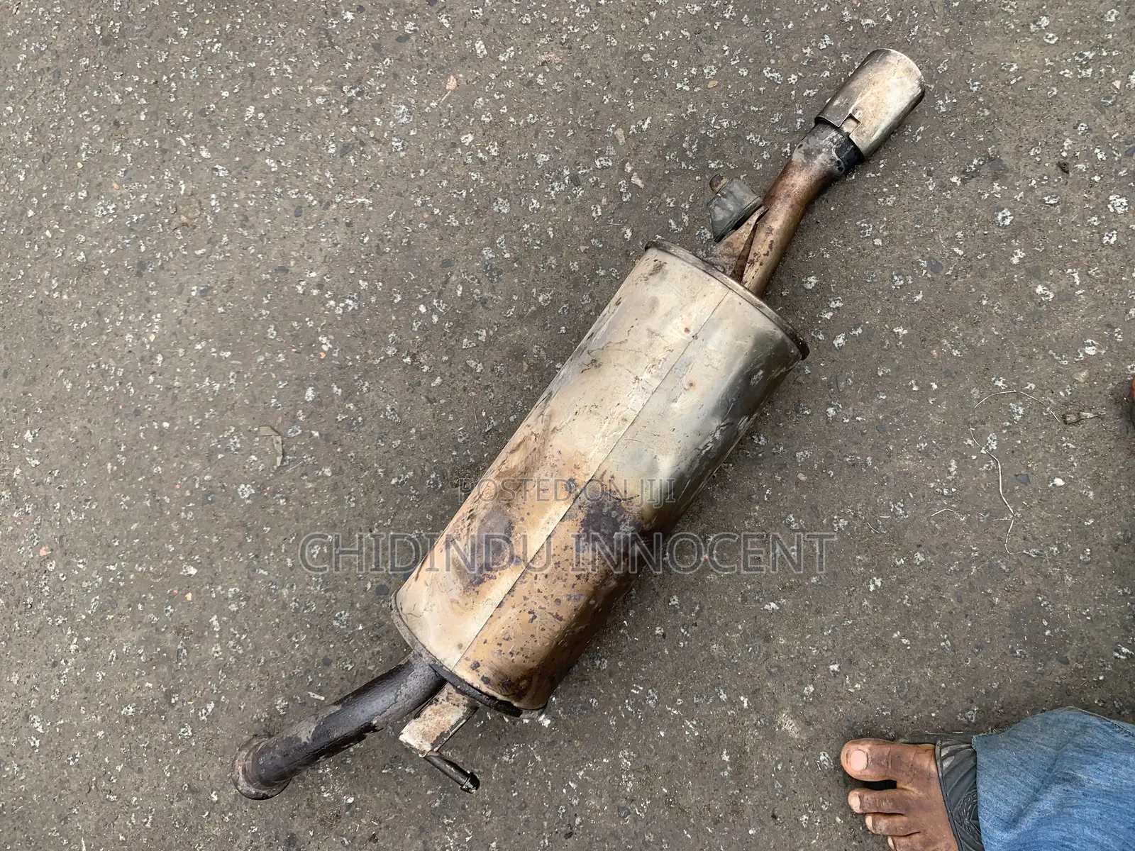 Exhaust Silencer Pot Toyota Yaris Old Model for sale - Chidindu ...