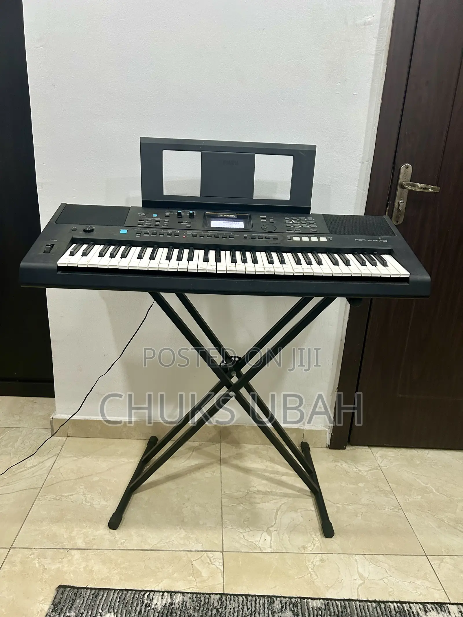Yamaha Keyboard PSR-E473 With Stand in Yaba - Musical Instruments ...