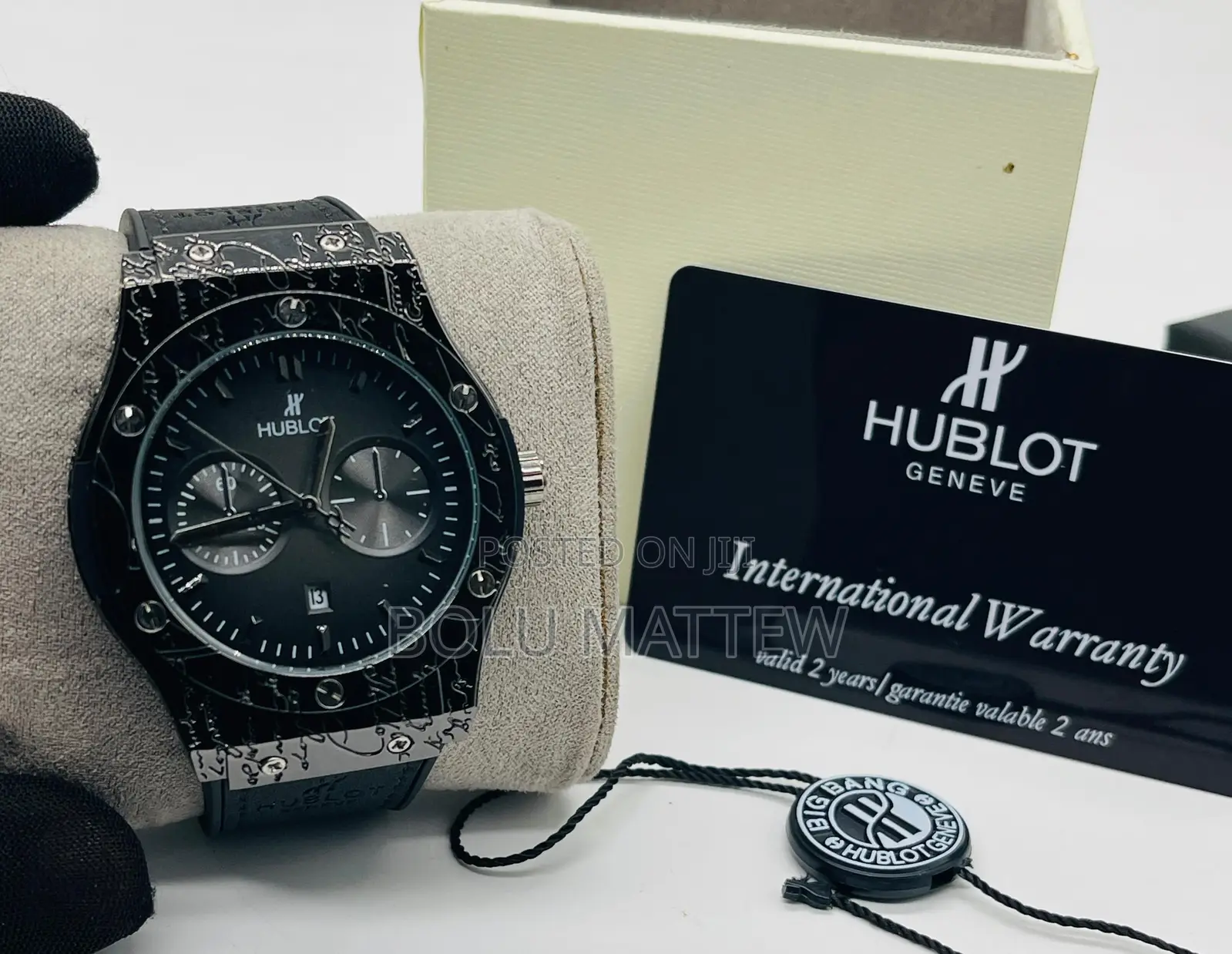 Hublot Leather Wristwatch in Ifako-Ijaiye - Watches, Bolu Mattew | Jiji.ng