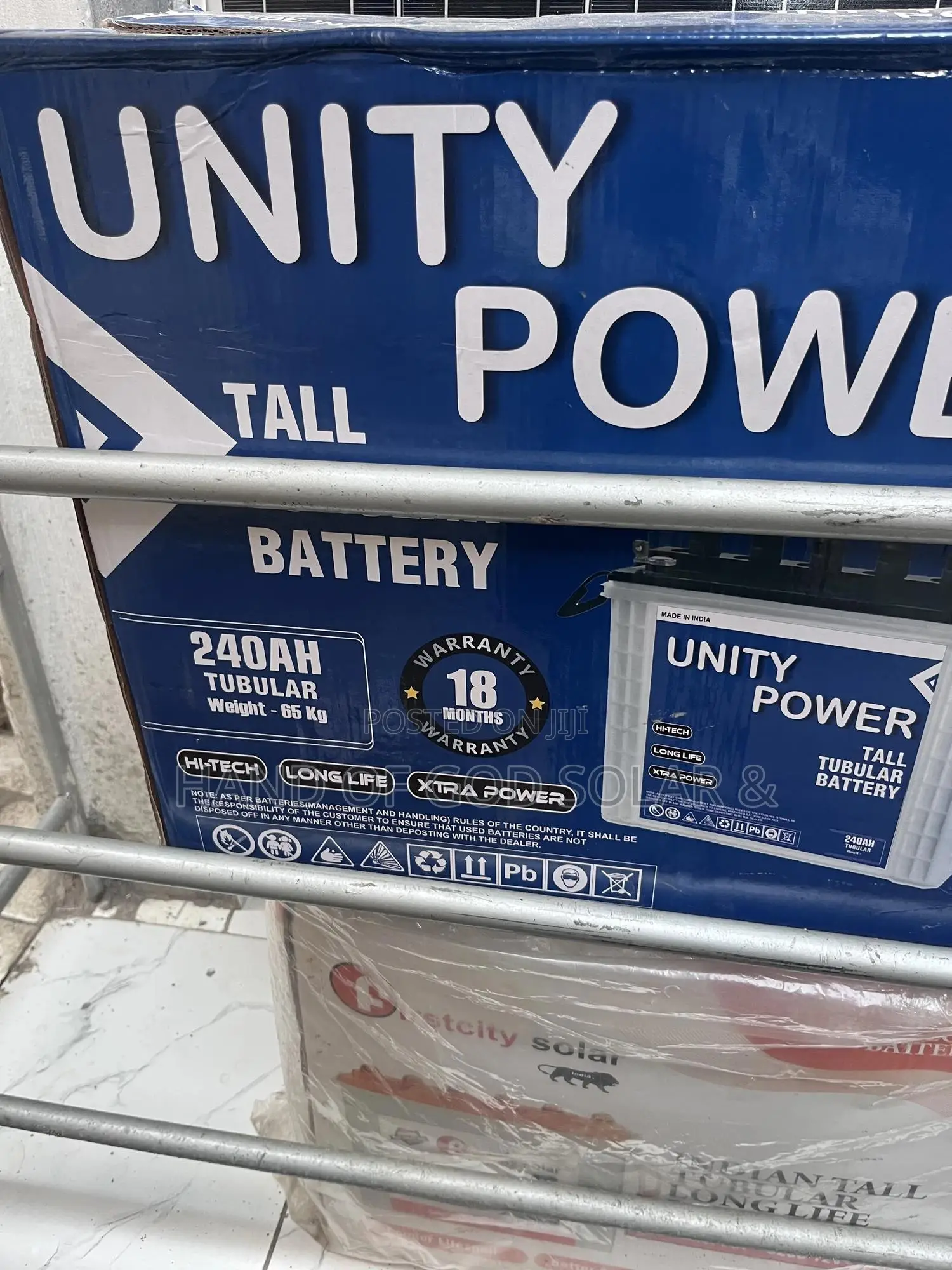 Unity Power 230ah Tall Tubular Battery in Oyigbo - Electrical Equipment ...