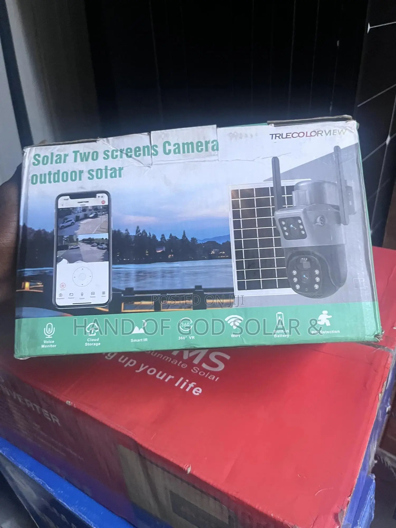 Dual Lens Solar Ptz Cameras in Ojo - Security & Surveillance, Hand Of ...