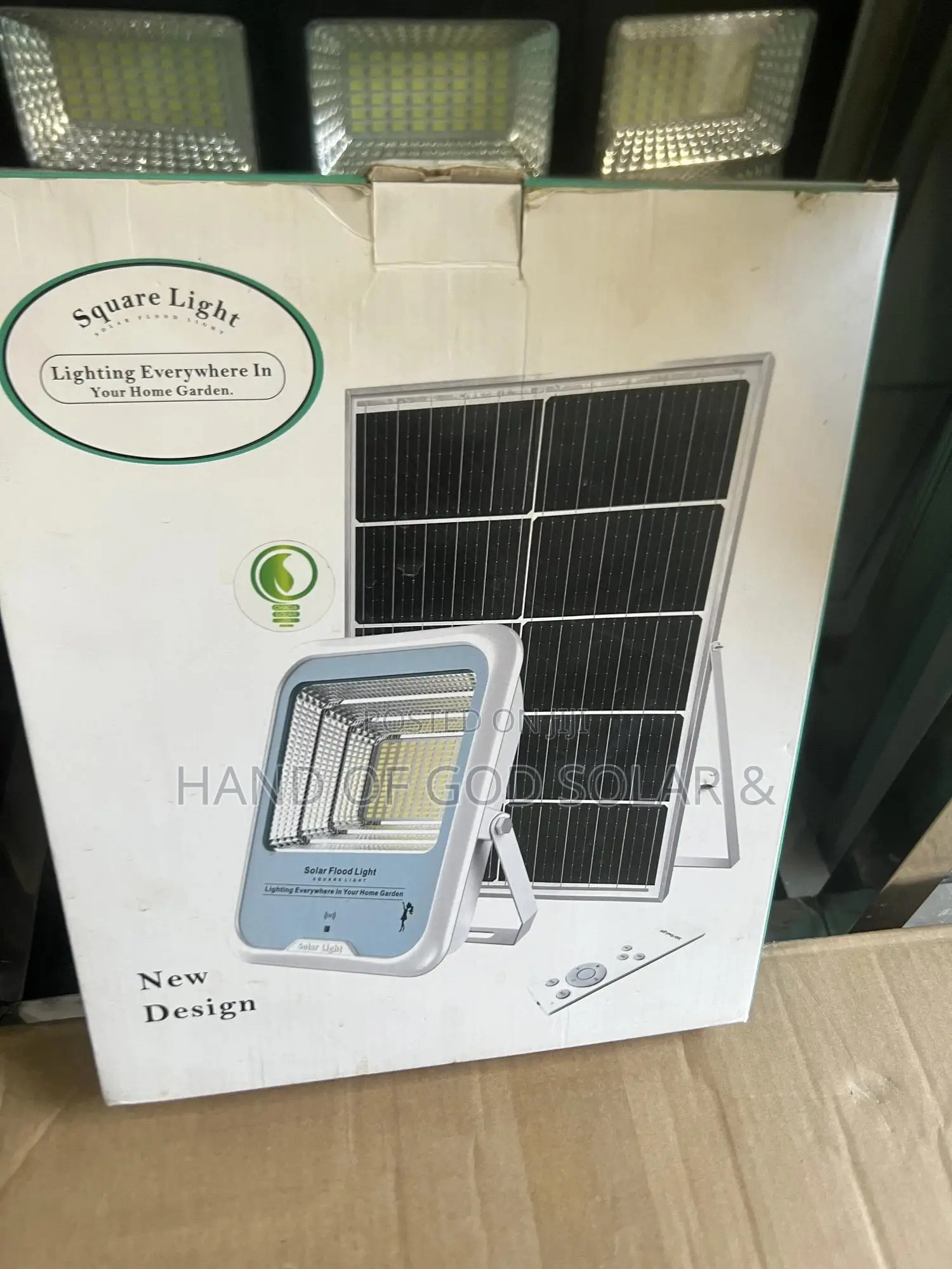 300w Solar Flood Light Comes With 2 Panels in Central Business District ...