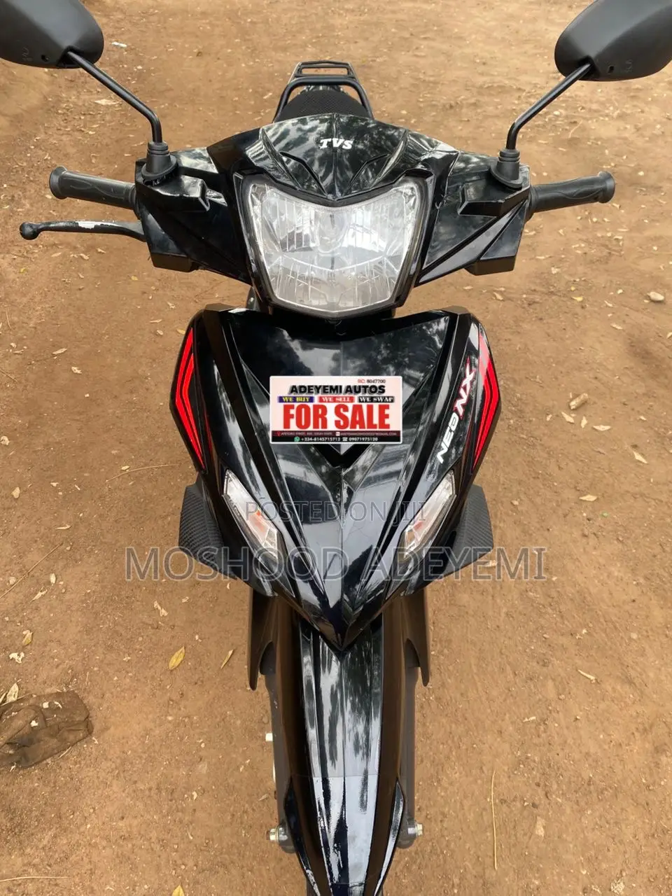 TVS Neo NX 2025 Black in Ede - Motorcycles & Scooters, Moshood Adeyemi ...