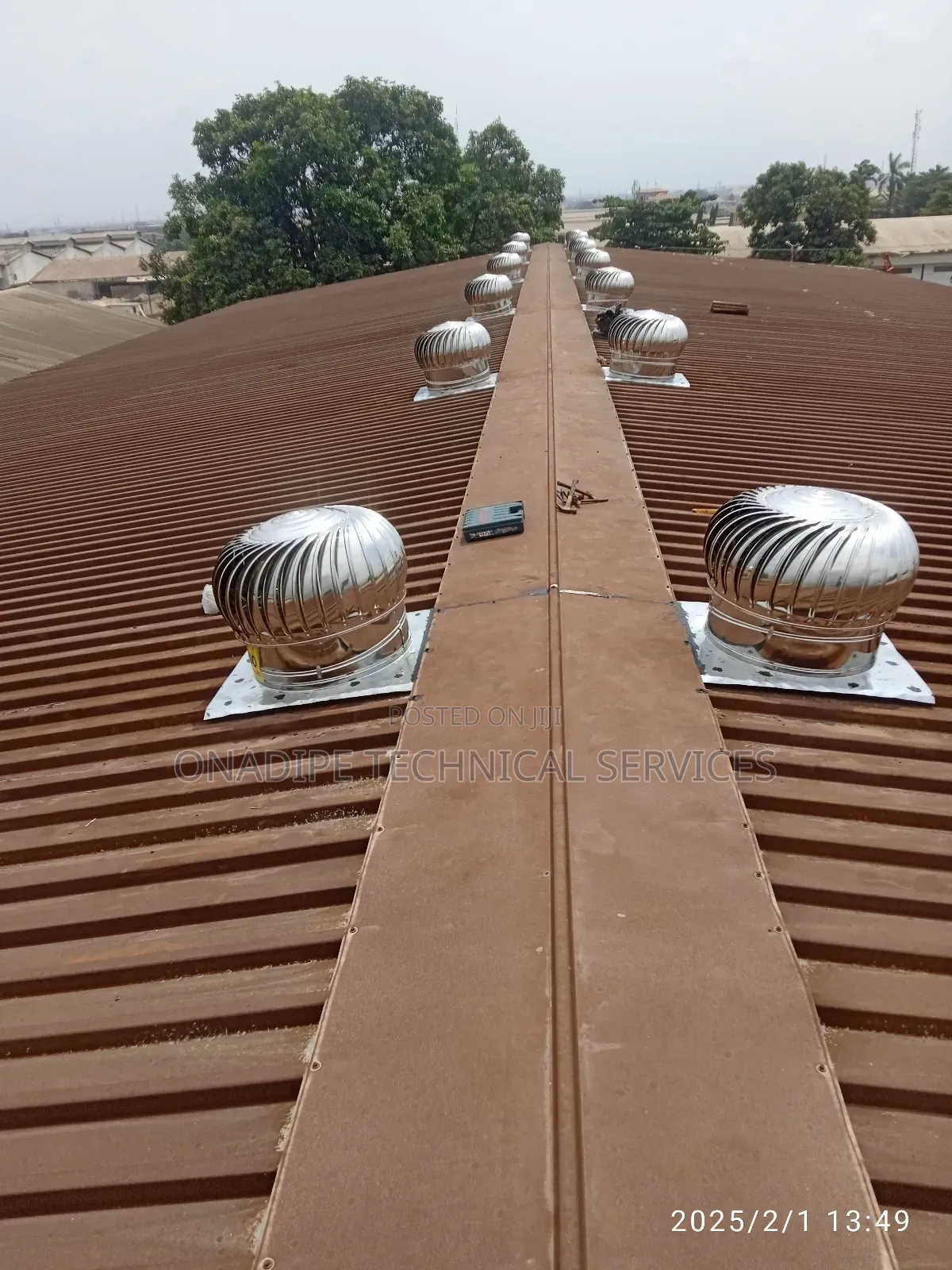 24" Roof Wind Turbine Extractor Fan "Buy and Install" in Abule Egba ...