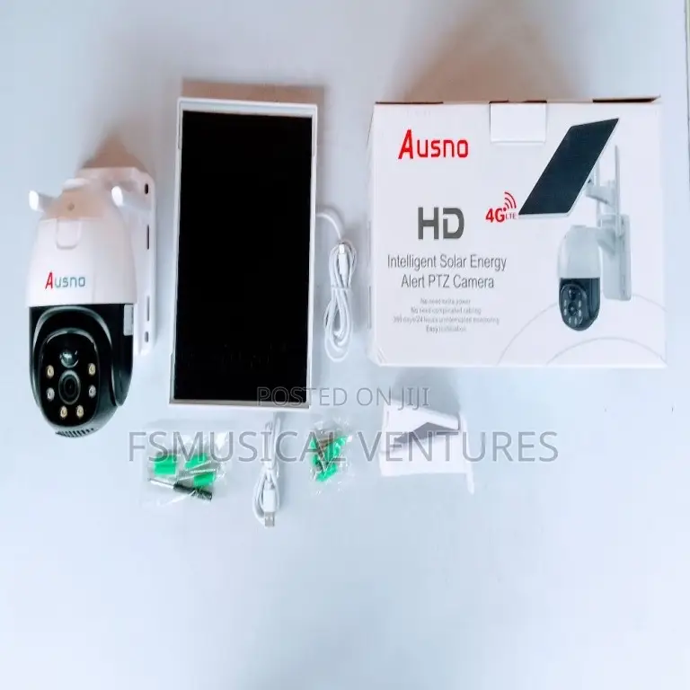 Single Lens V380 Solar Camera 4/5g in Wuse - Security & Surveillance ...