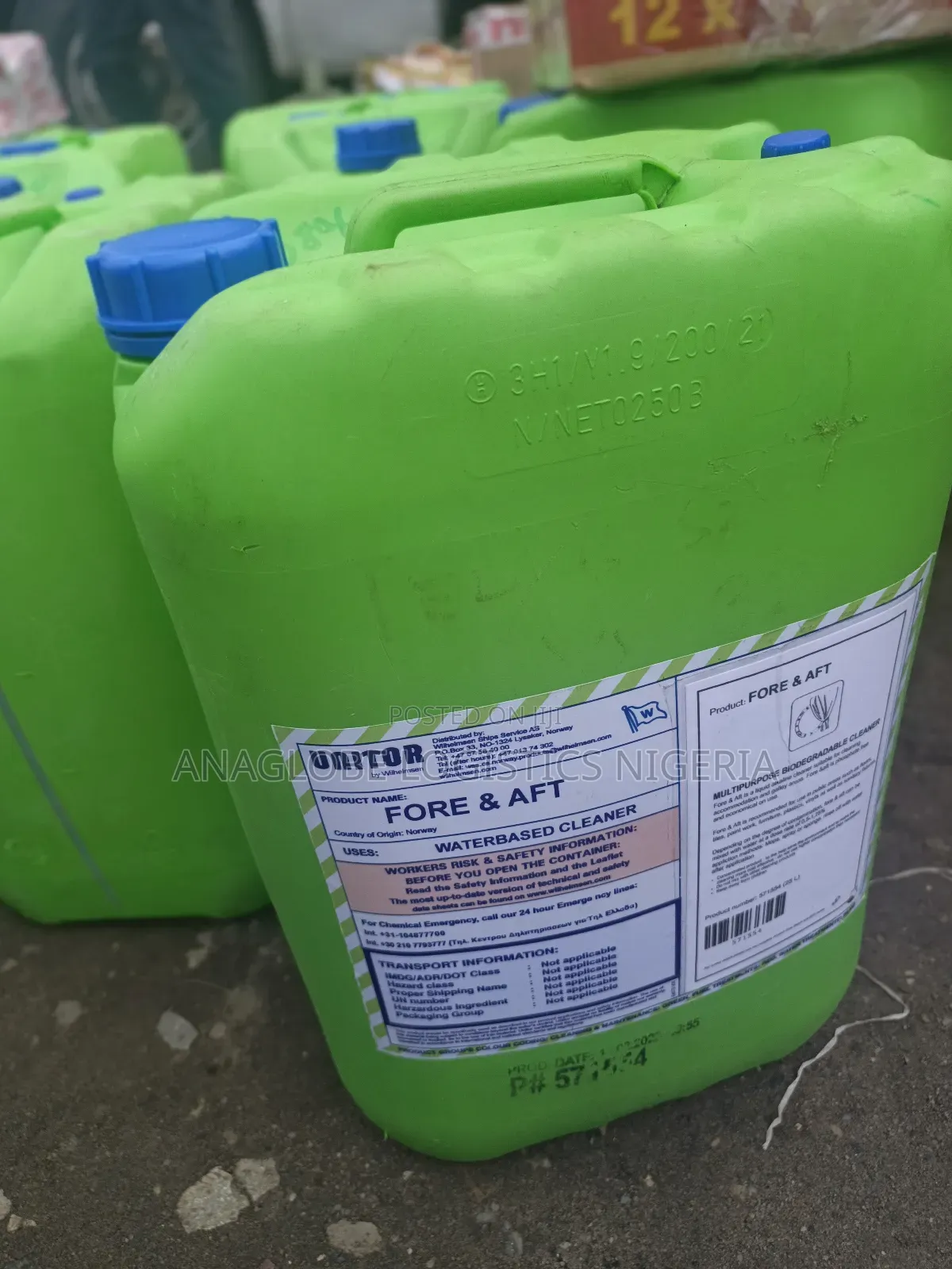 Unitor Fore Aft Waterbased Cleaner (25l) in Port-Harcourt - Other ...