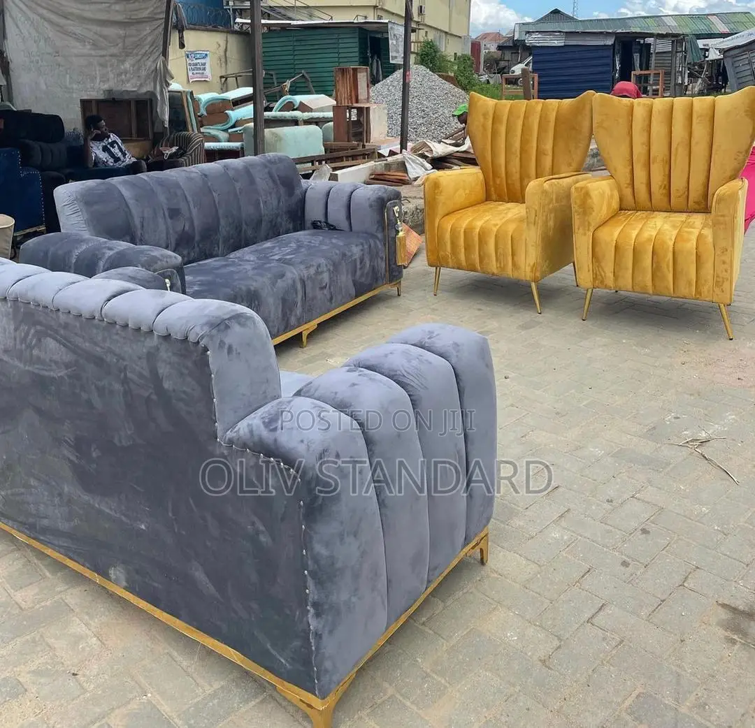 Complete Luxury Sofa Set for sale - OLIV STANDARD Price: ₦ 800,000 on ...
