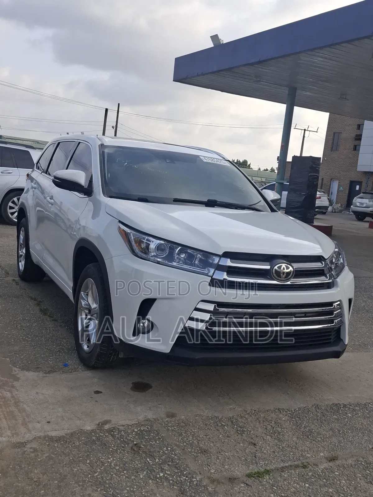 Toyota Highlander Limited V6 4x4 (3.5L 6cyl 6A) 2016 White in Ikeja ...