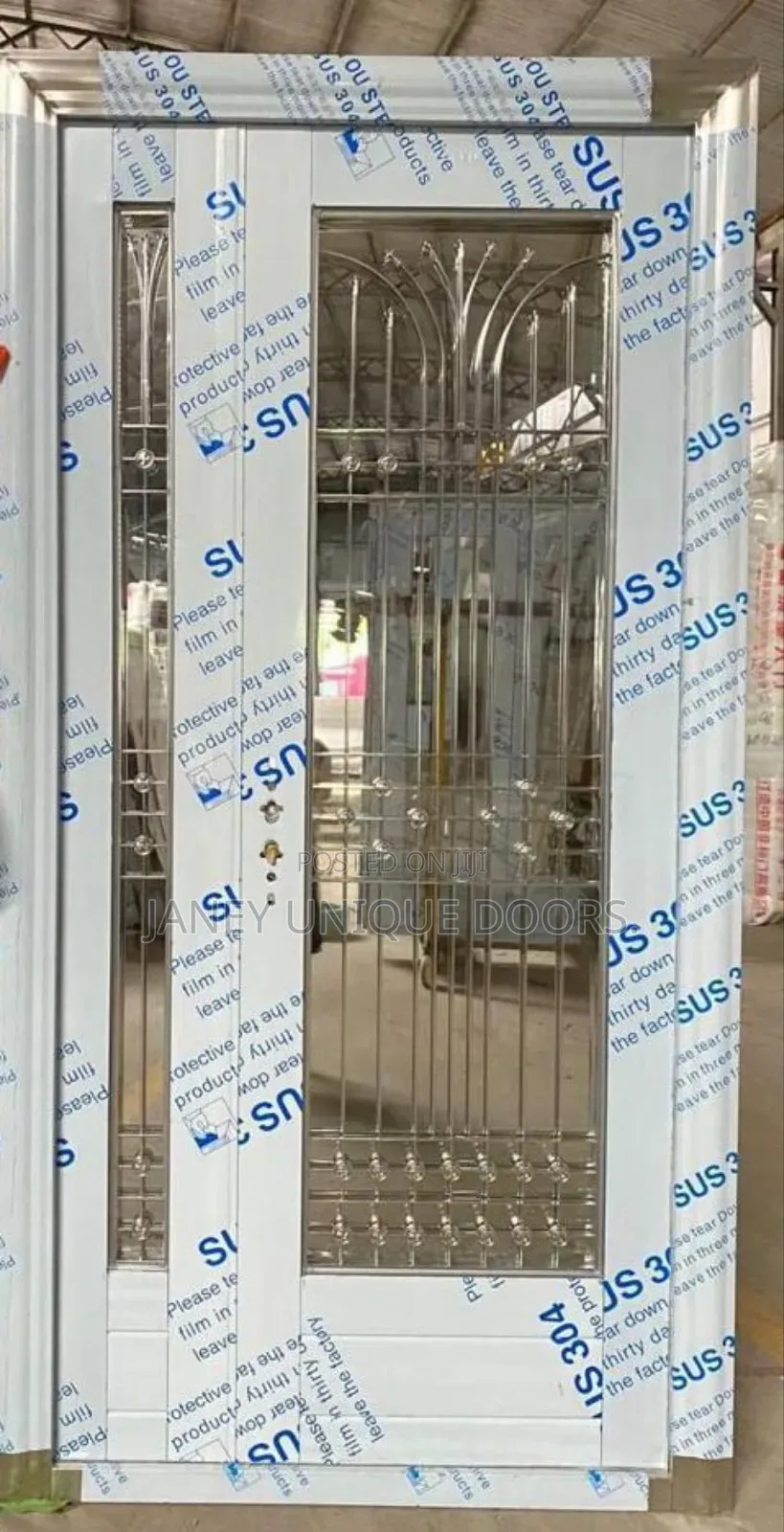 4ft by 8ft Glass Door Extra Height in Orile - Building Materials ...