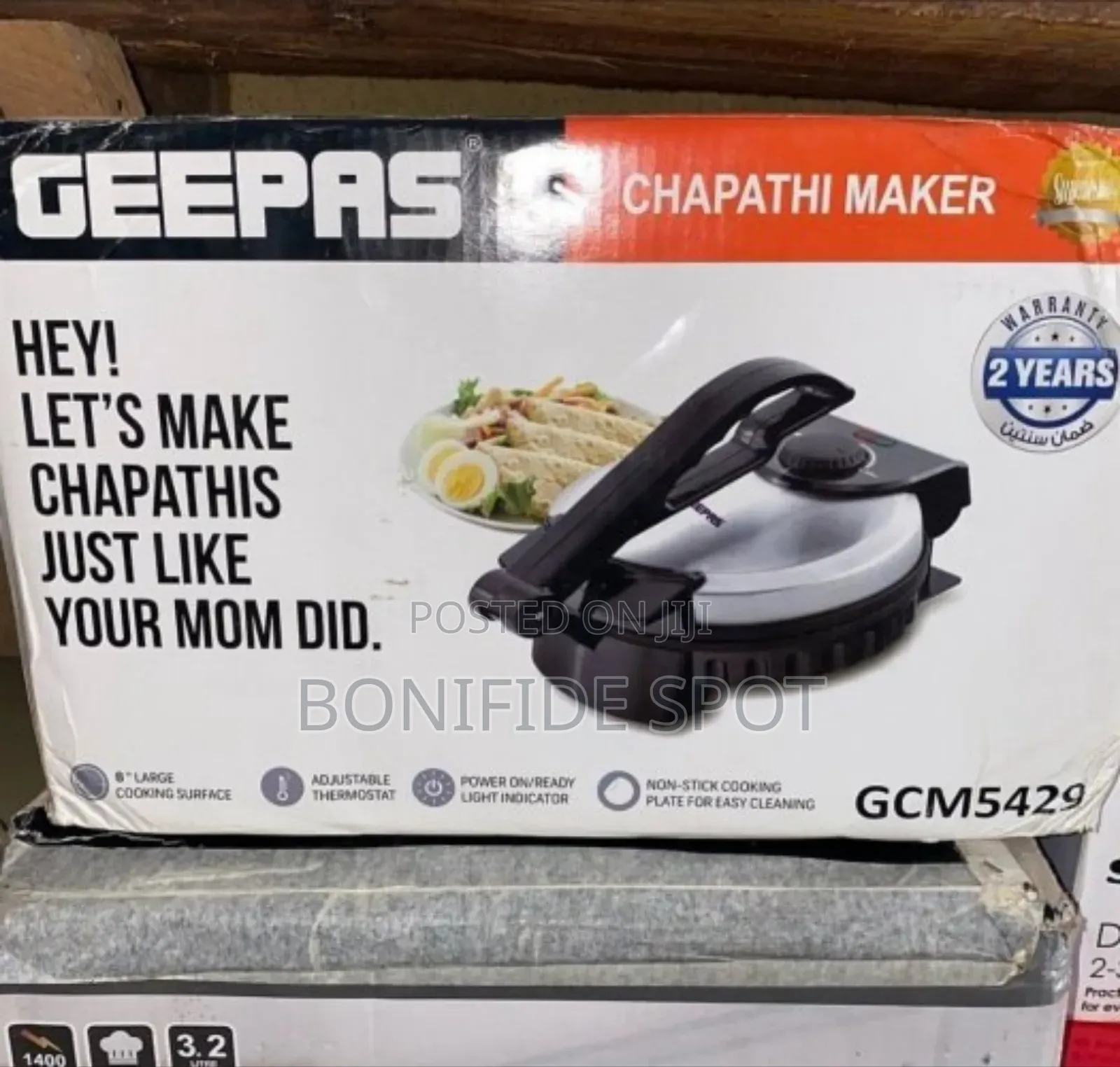 Geepas Chapathi Maker (Model Gcm5429). in Ojo - Kitchen Appliances ...