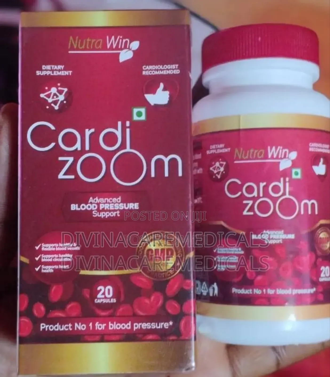 2. Cardizoom Bp Capsules – Natural Blood Pressure Regulator in Onitsha ...