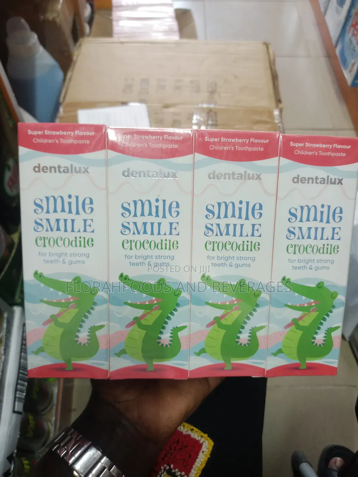 Dentalux Smile Smile Crocodile Toothpaste (12 Pack) in Lagos Island ...