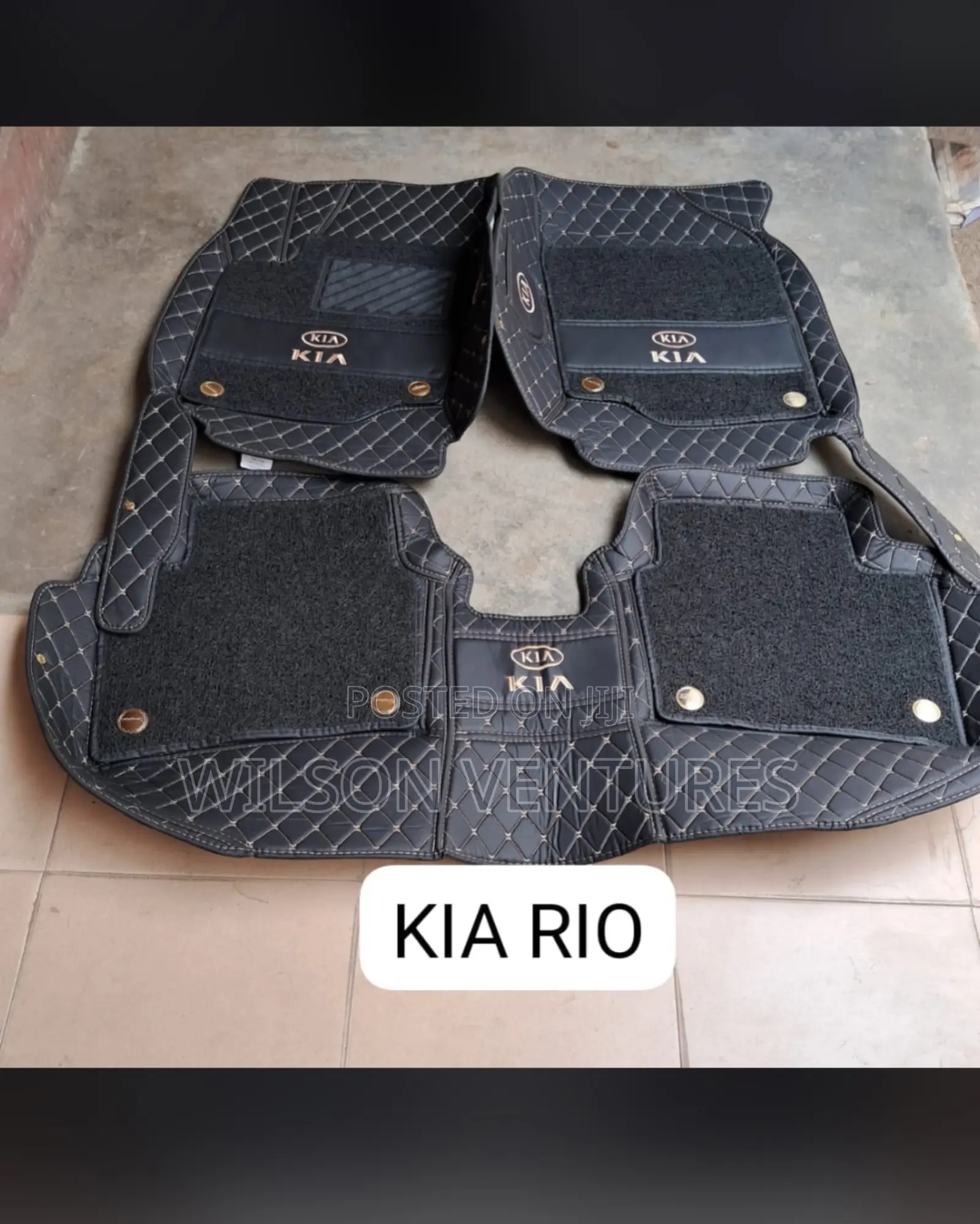 Kia Rio Double Layer Leather Foot Mat in Mushin - Vehicle Parts ...