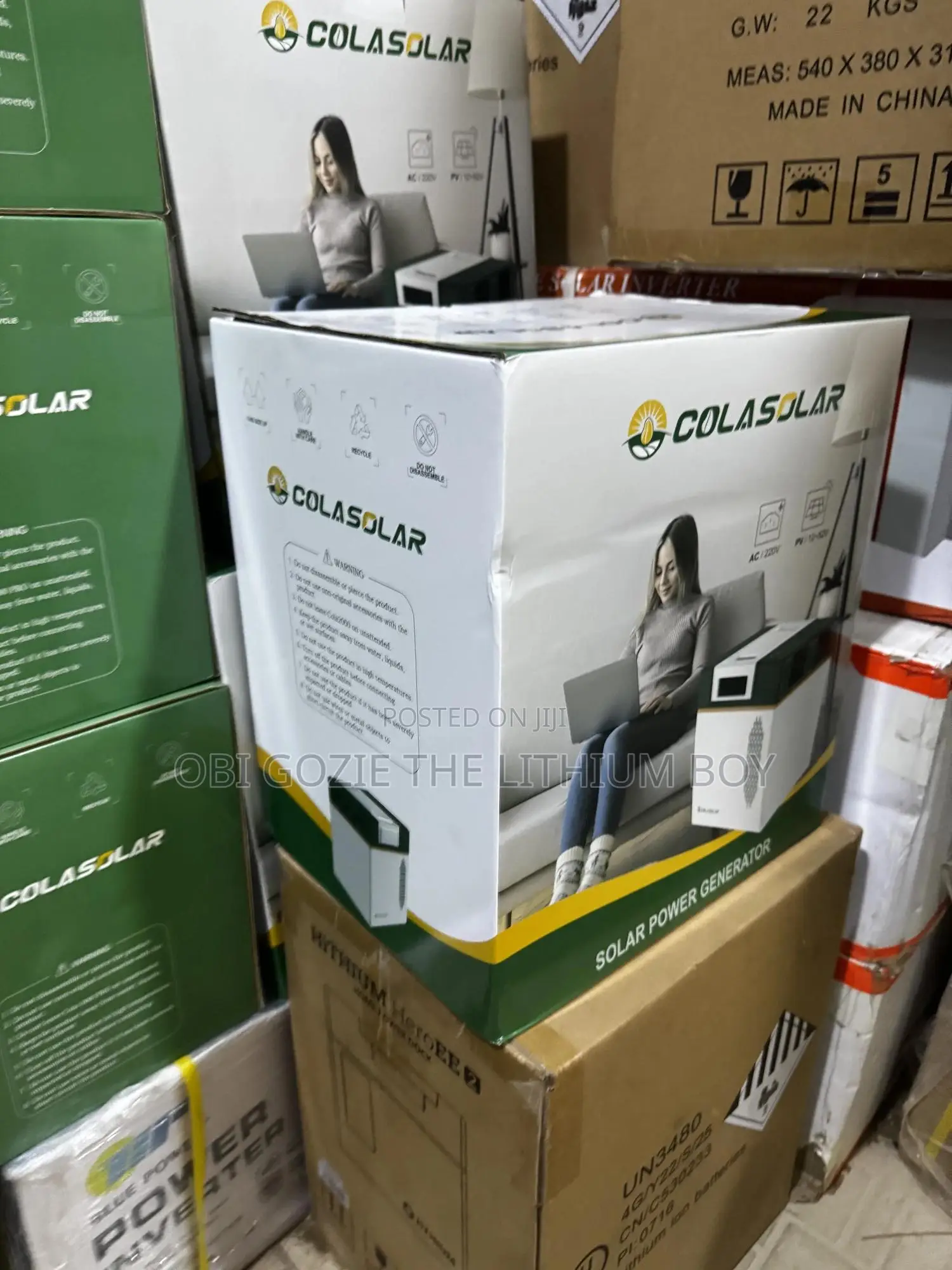 2khw Cola Solar Lithium Battery Solar Generator Power With 2000kwh in ...