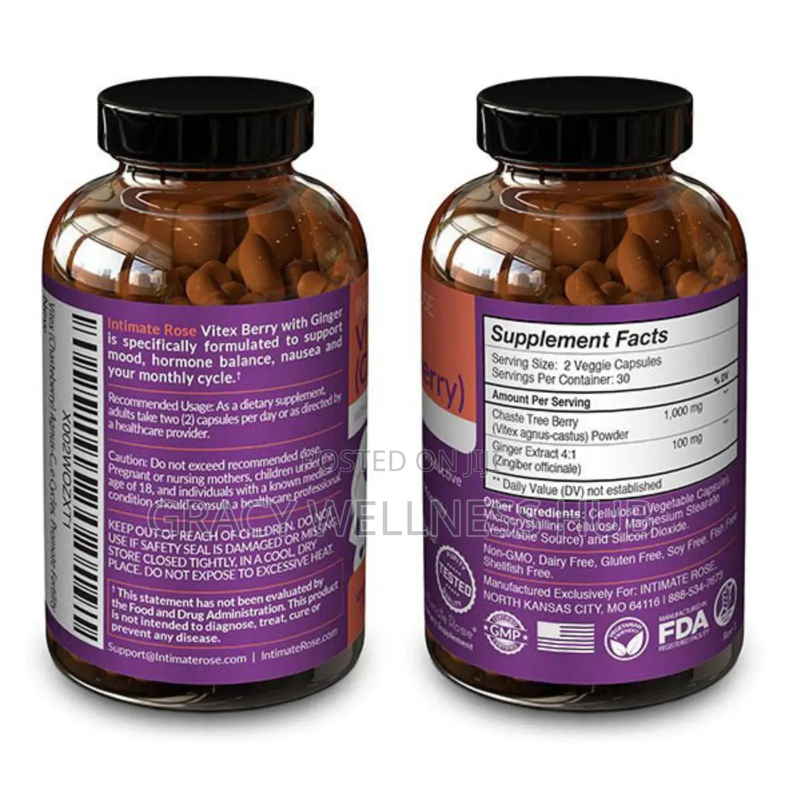 Intimate Rose Vitex Capsule in Lagos Island (Eko) - Vitamins ...