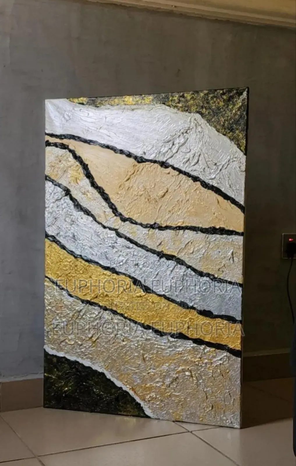 Textured Acrylic Painting in Kubwa - Arts, Crafts & Awards, Euphoria ...