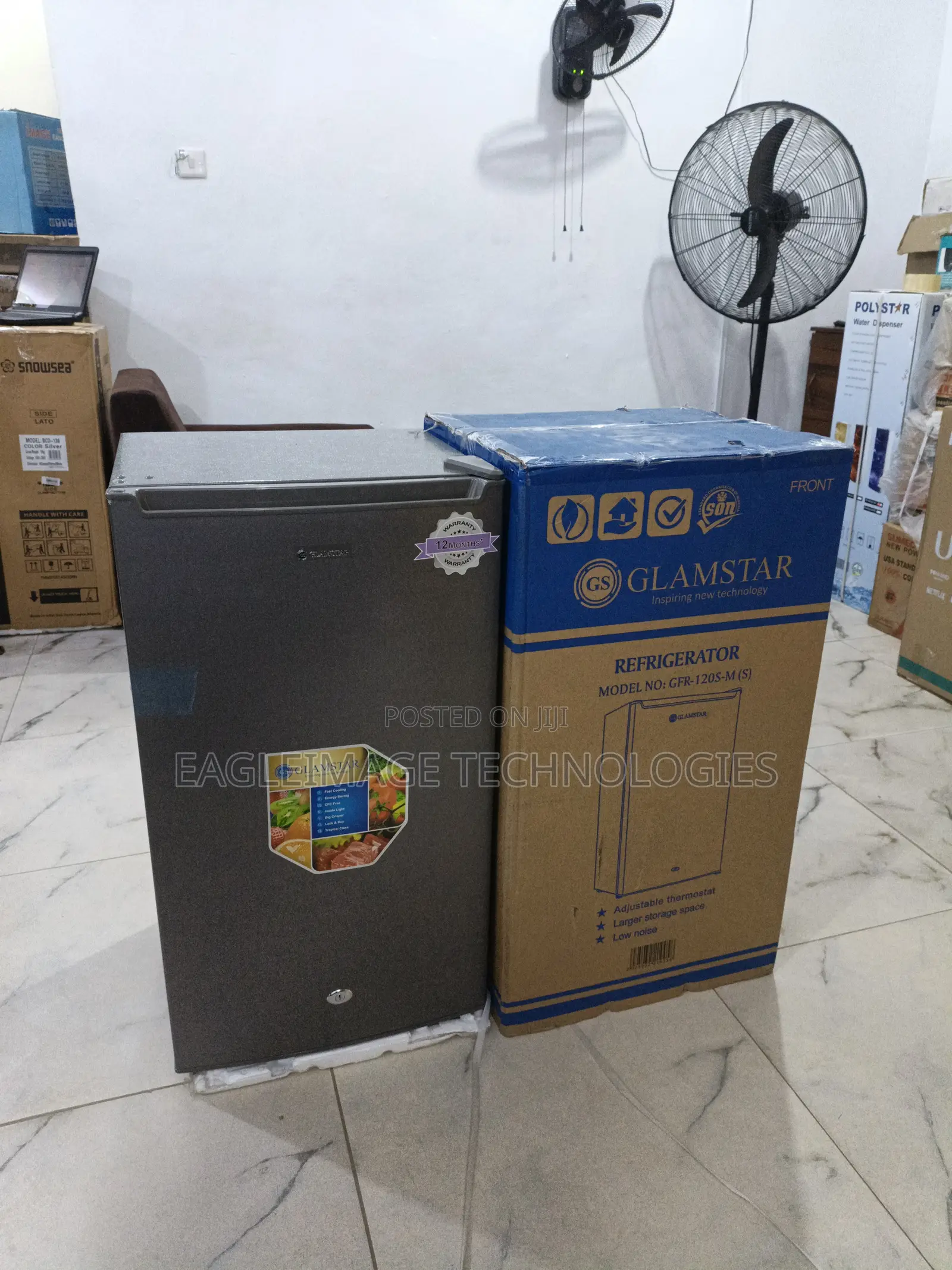 Sealed Brand New Glamstar 90l Single Door Refrigerator – Lagos in Ikoyi ...