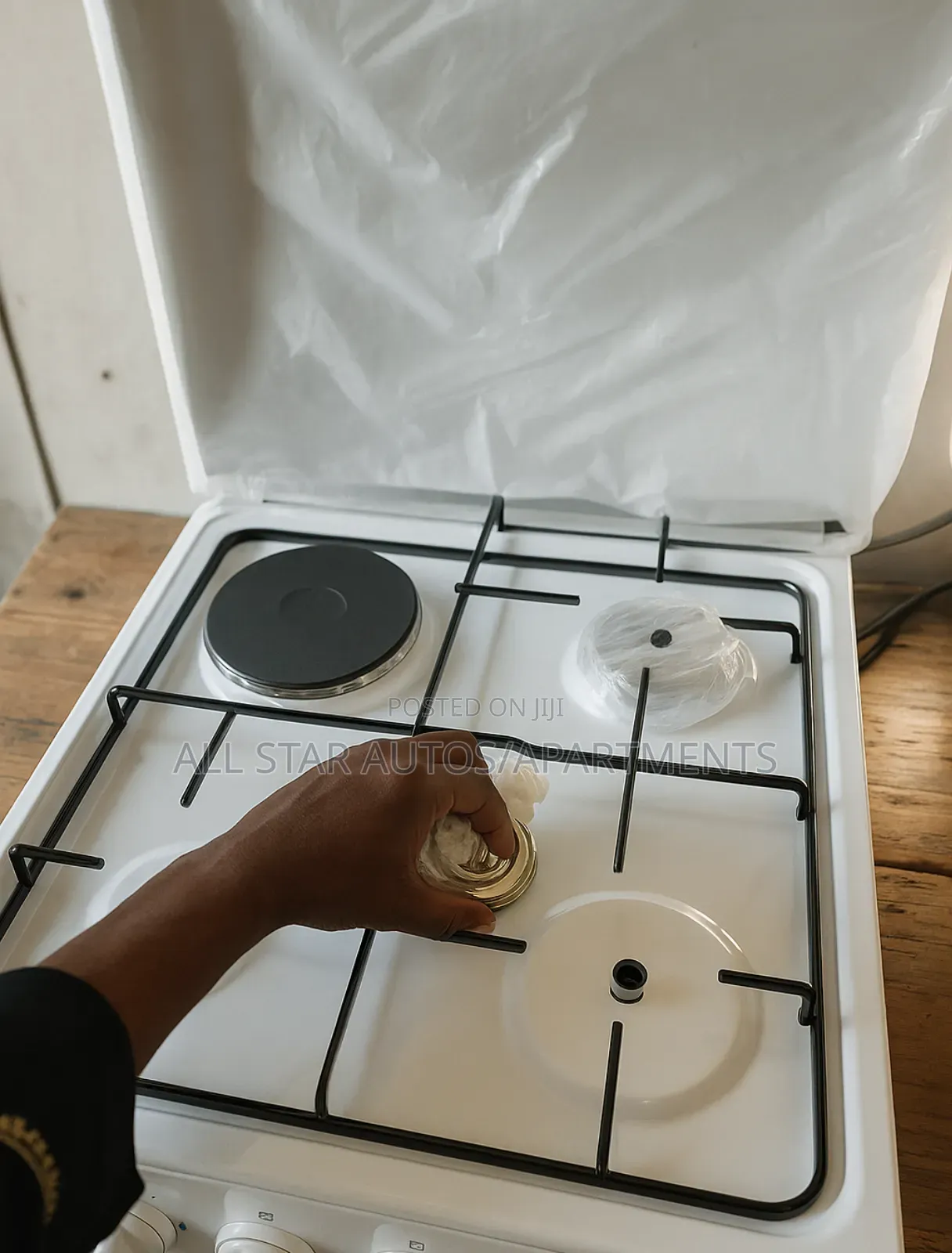 Maxi 3 Gas + 1 Electric Table Top Cooker in Ibadan - Kitchen Appliances ...