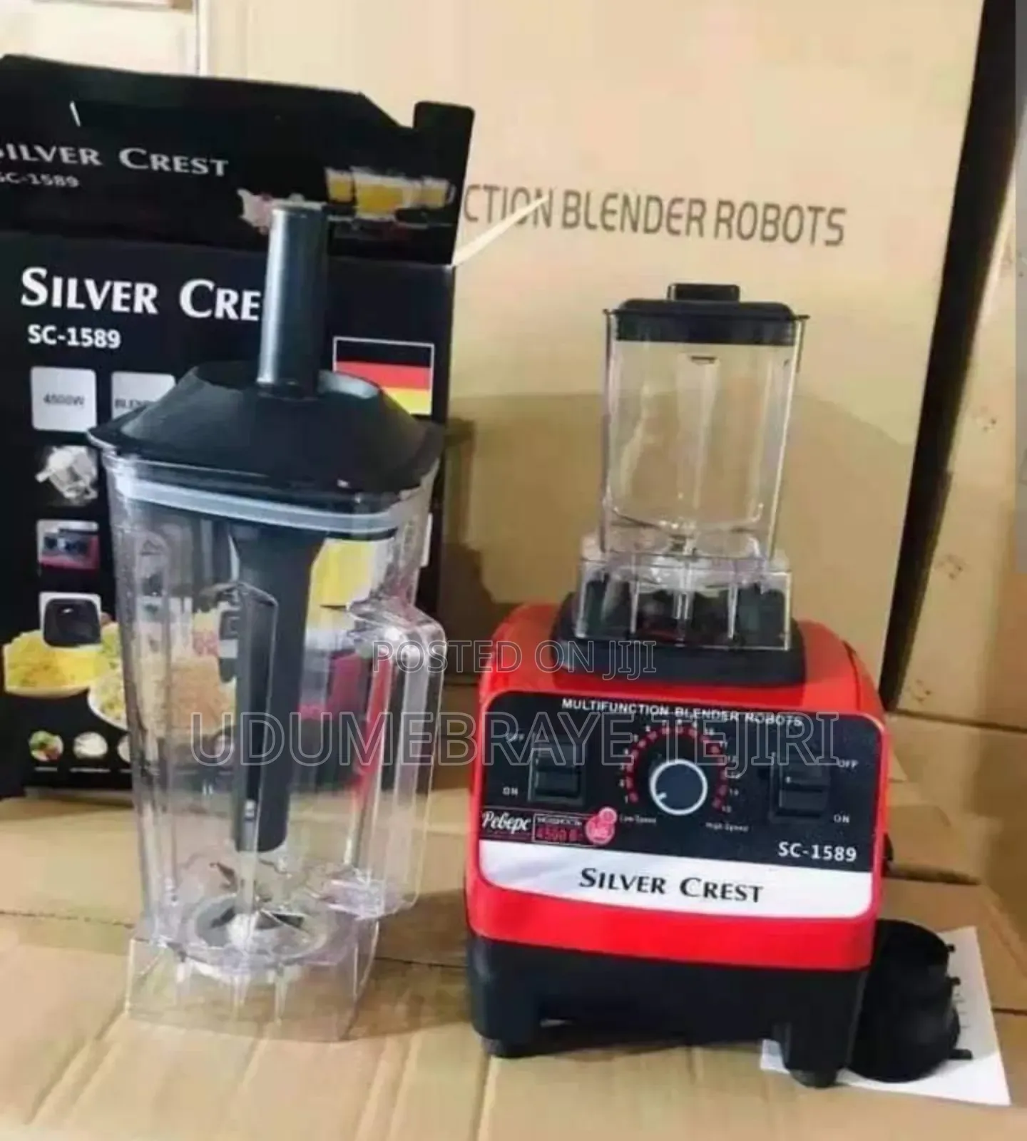 Silver Crest 2l Industrial 8500w Blender + Miller in Sapele - Kitchen ...